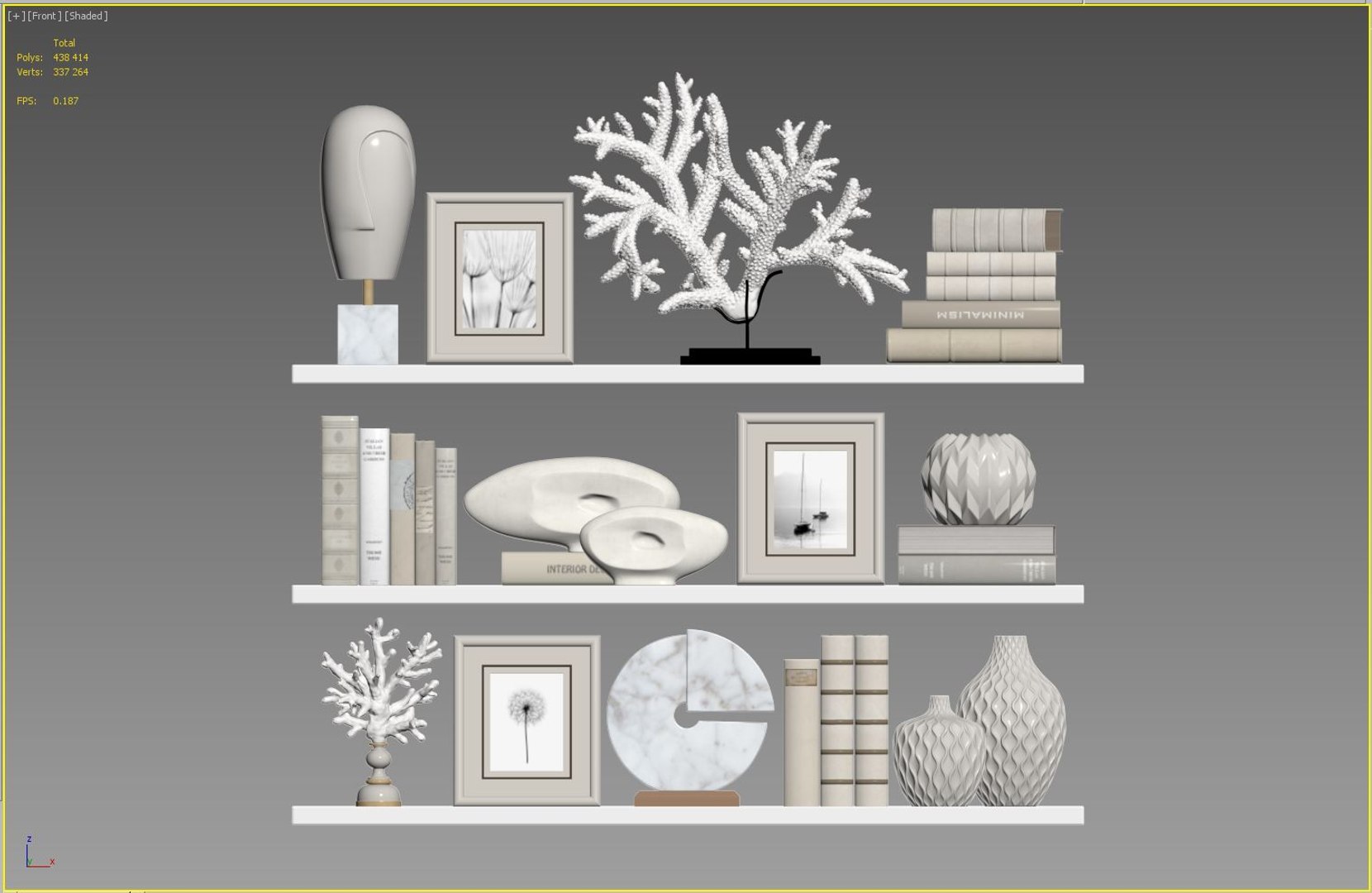 Decor Set 159 3D Model - TurboSquid 1964668