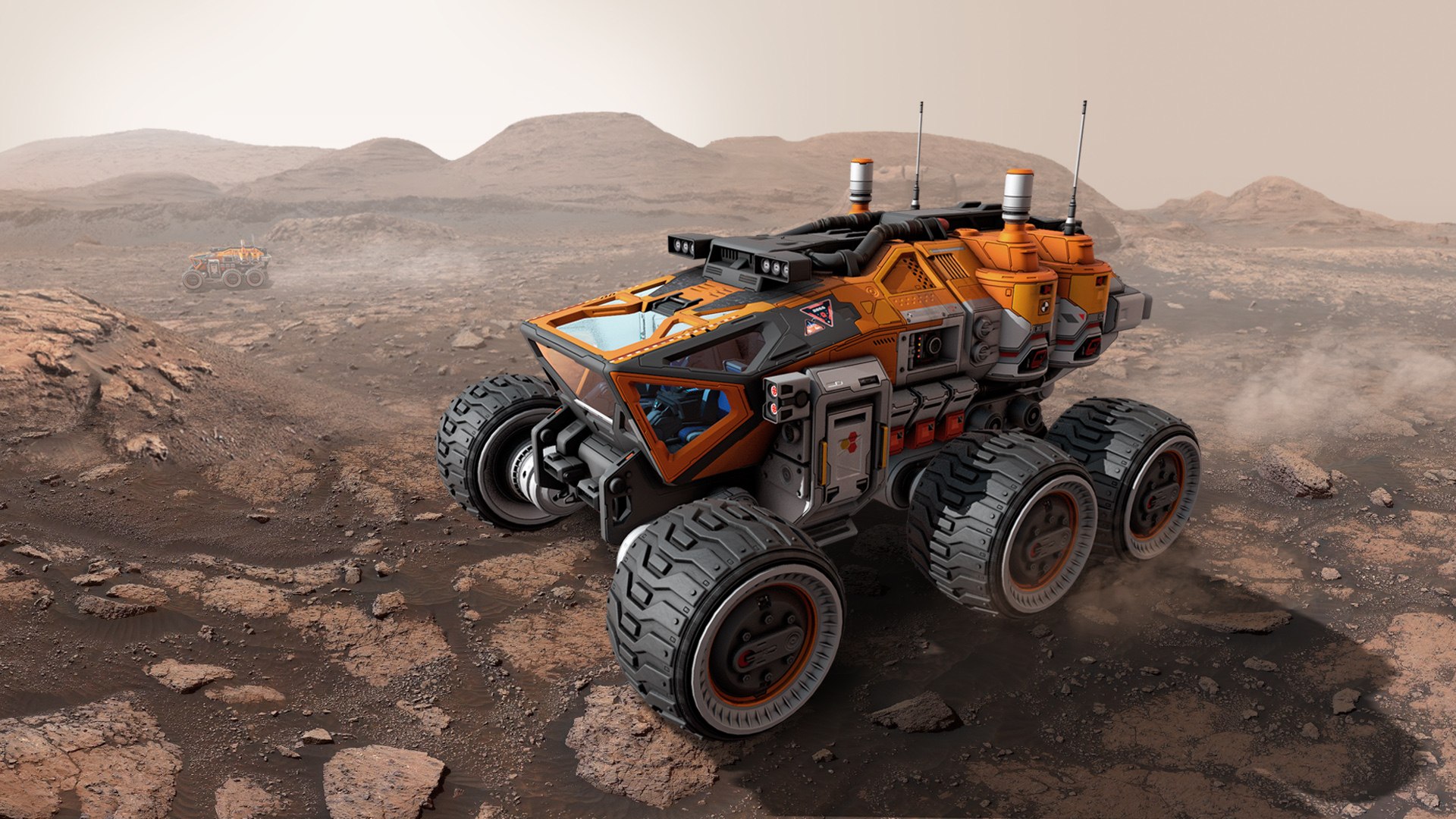 MARS Rover Model - TurboSquid 2320100