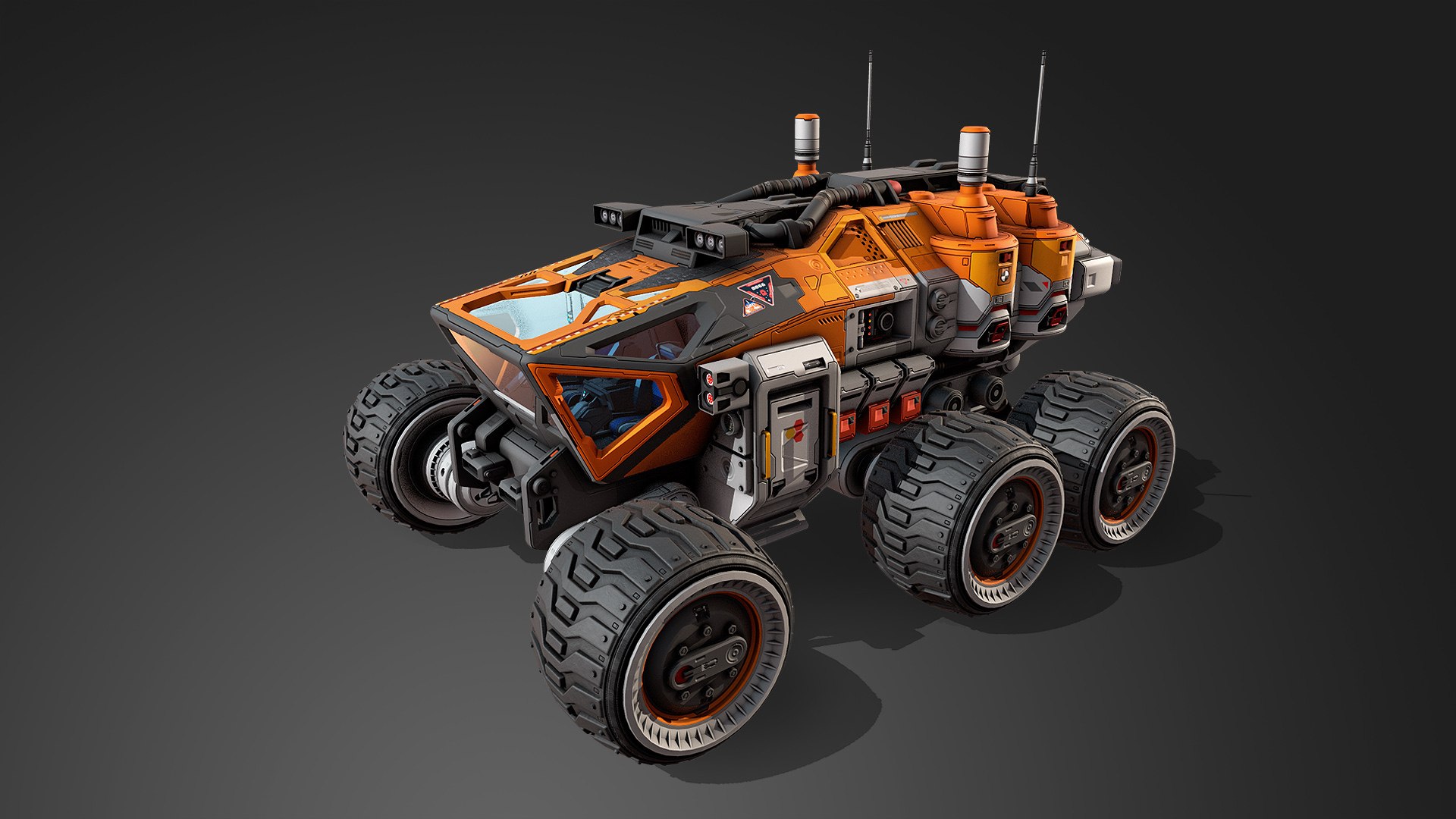 MARS Rover Model - TurboSquid 2320100
