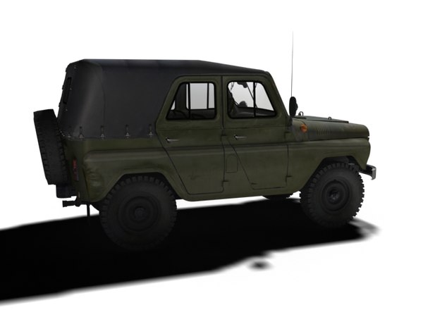 max uaz russian vehicle