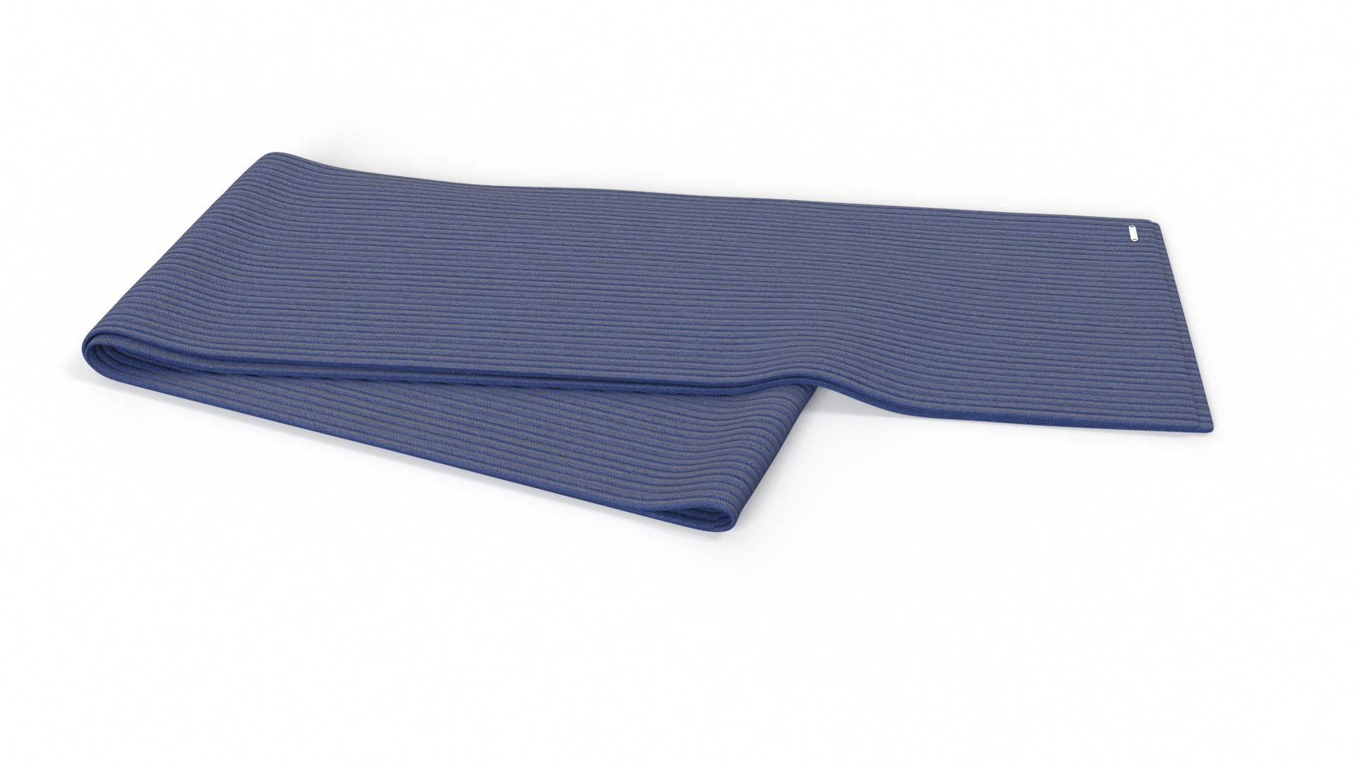 Folded Blue Scarf 3D Model - TurboSquid 2243961