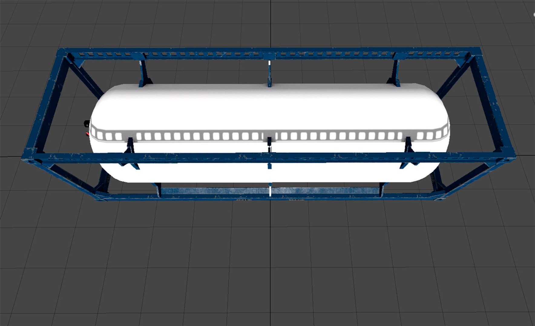 Compressed Gas Tank Cargo 3D Model - TurboSquid 1417438