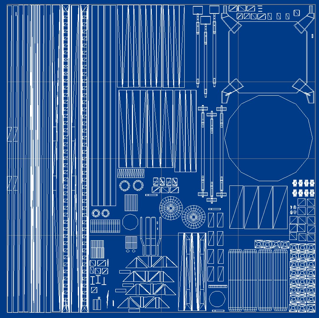 Compressed Gas Tank Cargo 3D Model - TurboSquid 1417438