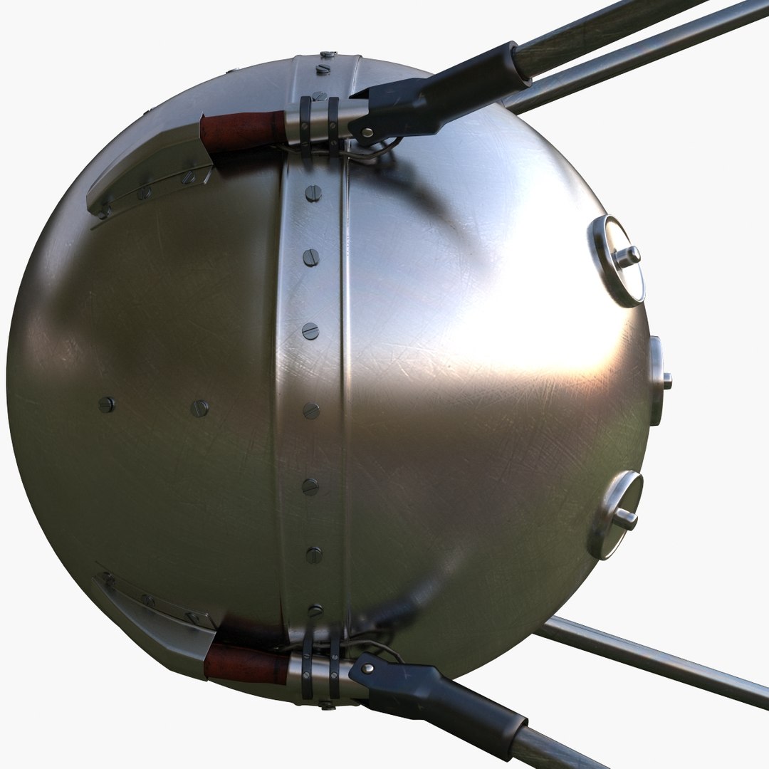 3d Sputnik 1 Model