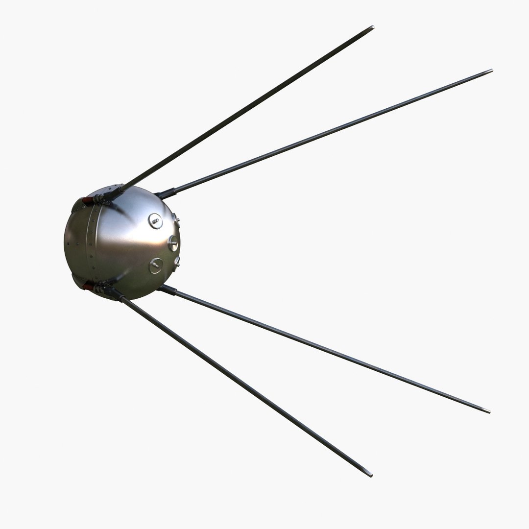 3d Sputnik 1 Model