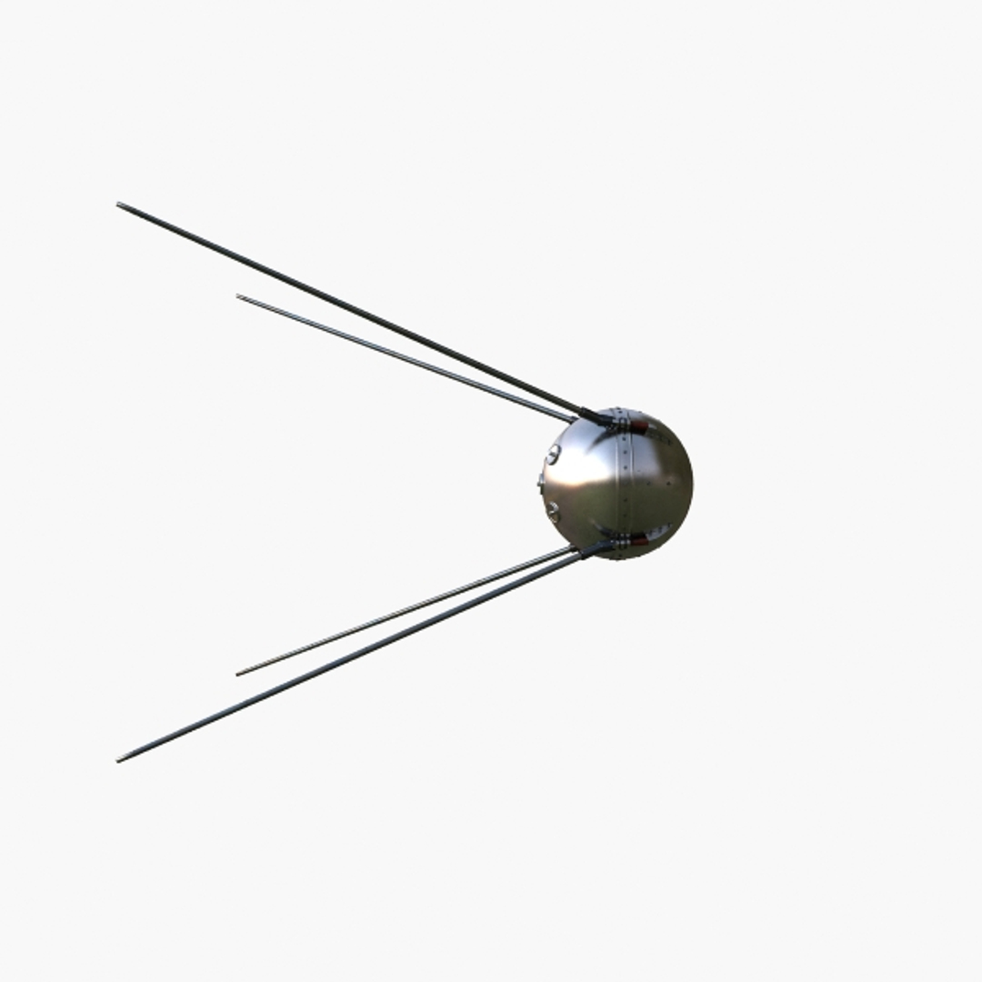 3d Sputnik 1 Model