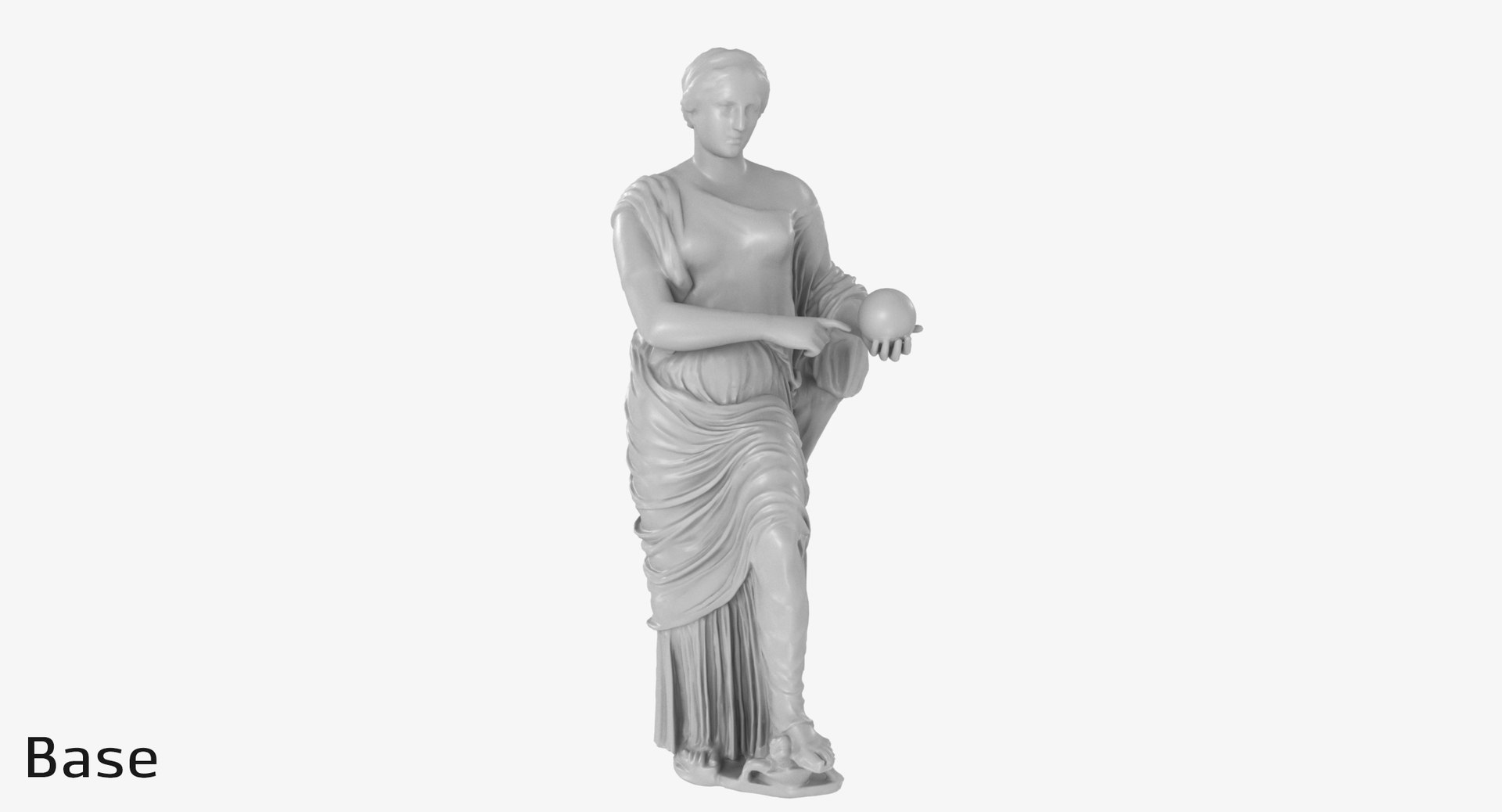 Muse Astronomy Urania 3D Model - TurboSquid 2275076