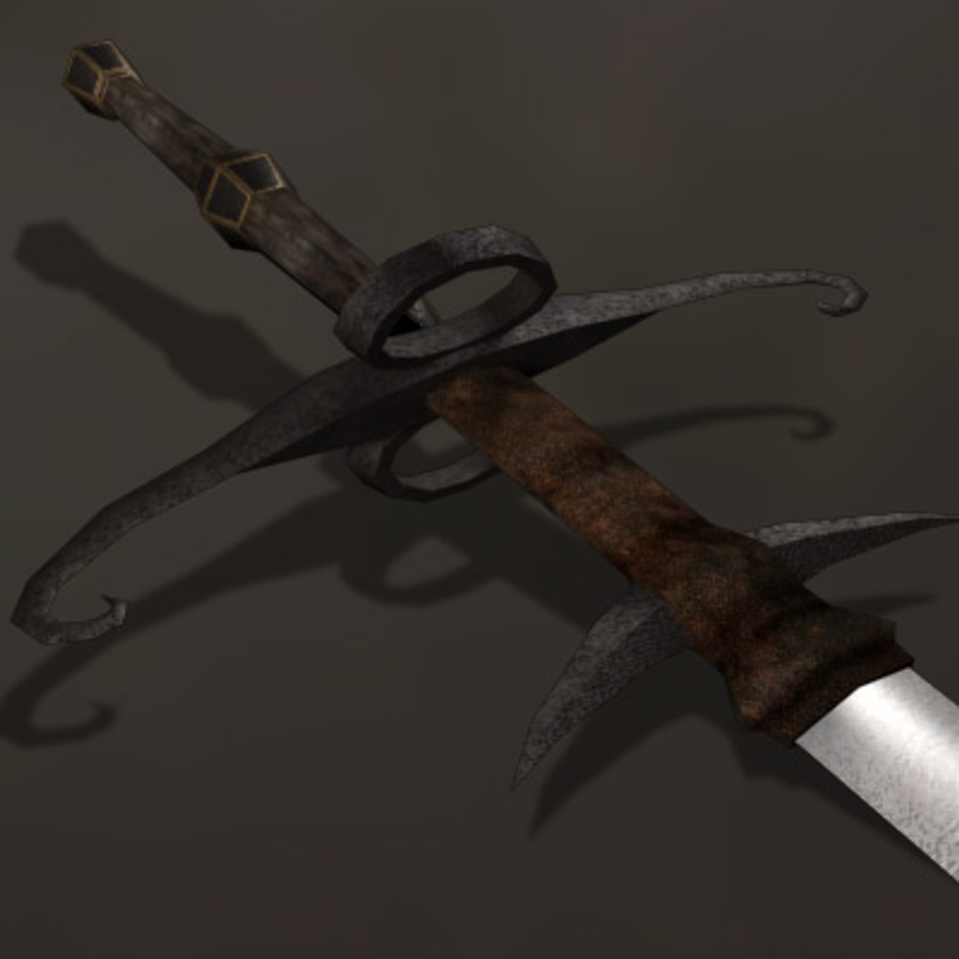 Flamberge Great Sword 3d Model