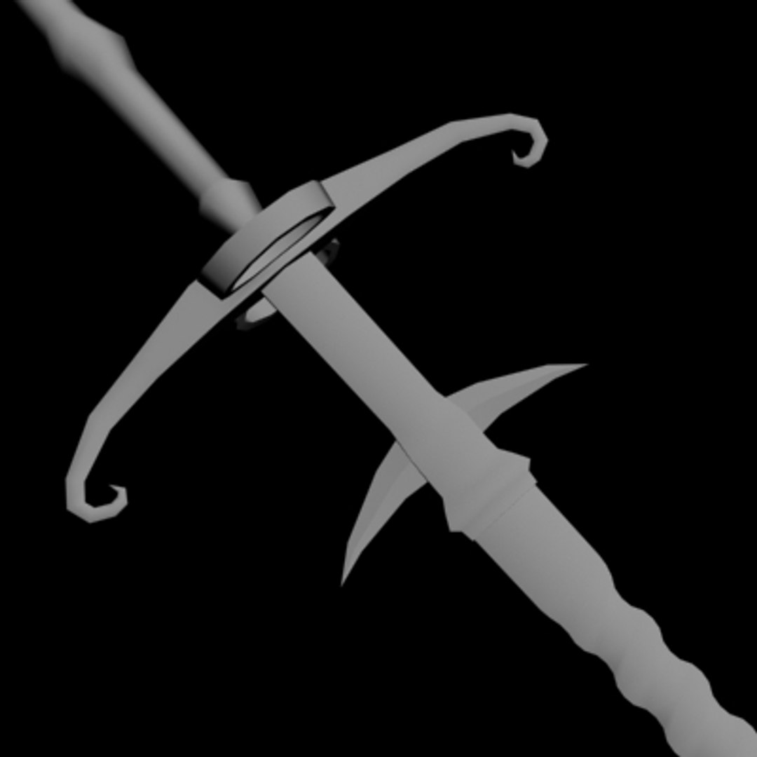 Flamberge Great Sword 3d Model