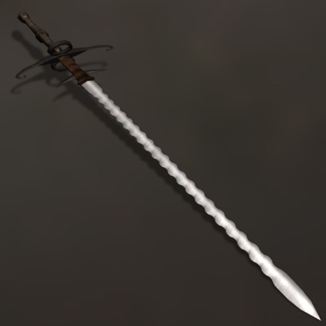 Flamberge Great Sword 3d Model