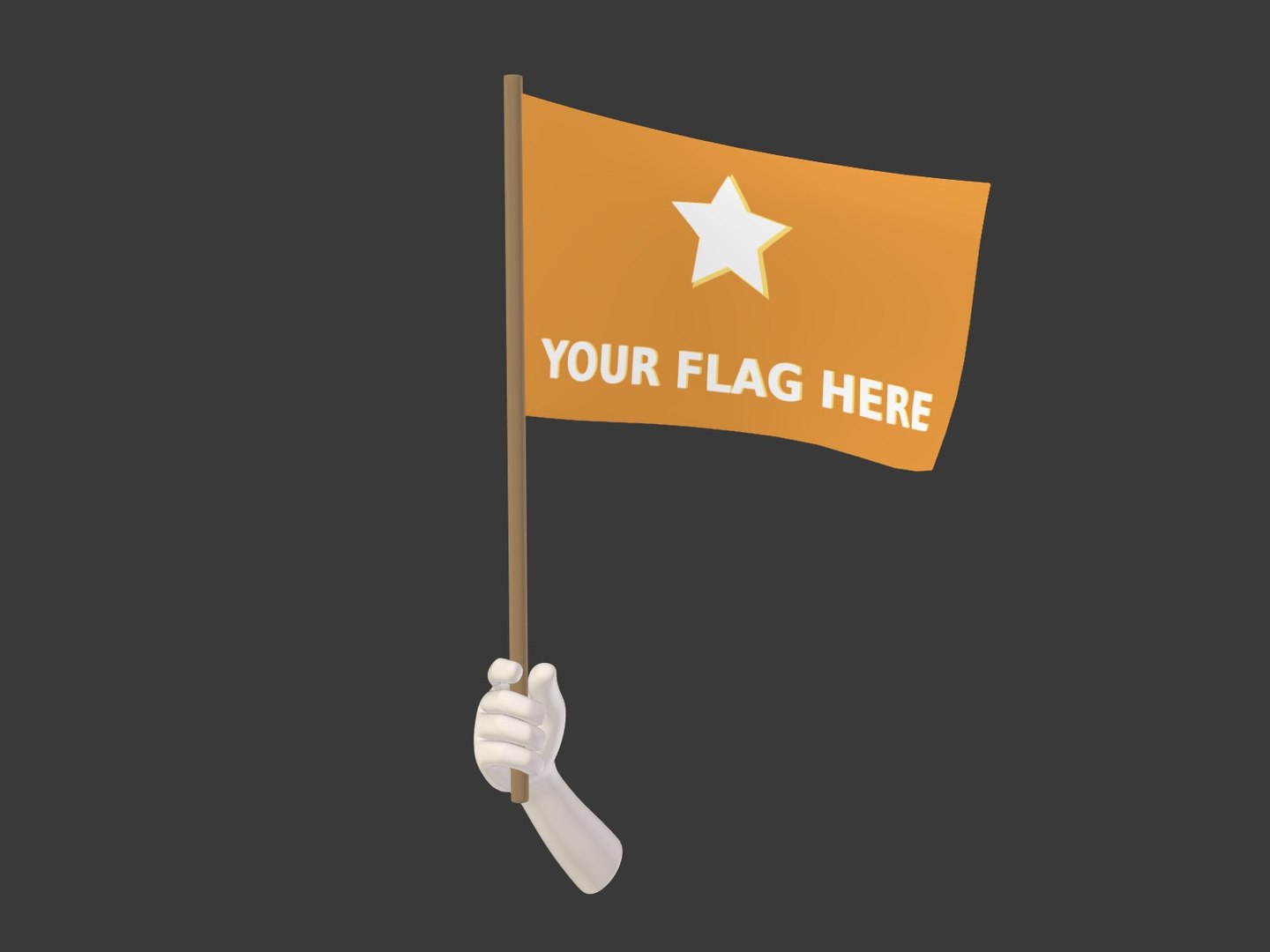 3D Peace Sign Icon - TurboSquid 1458857