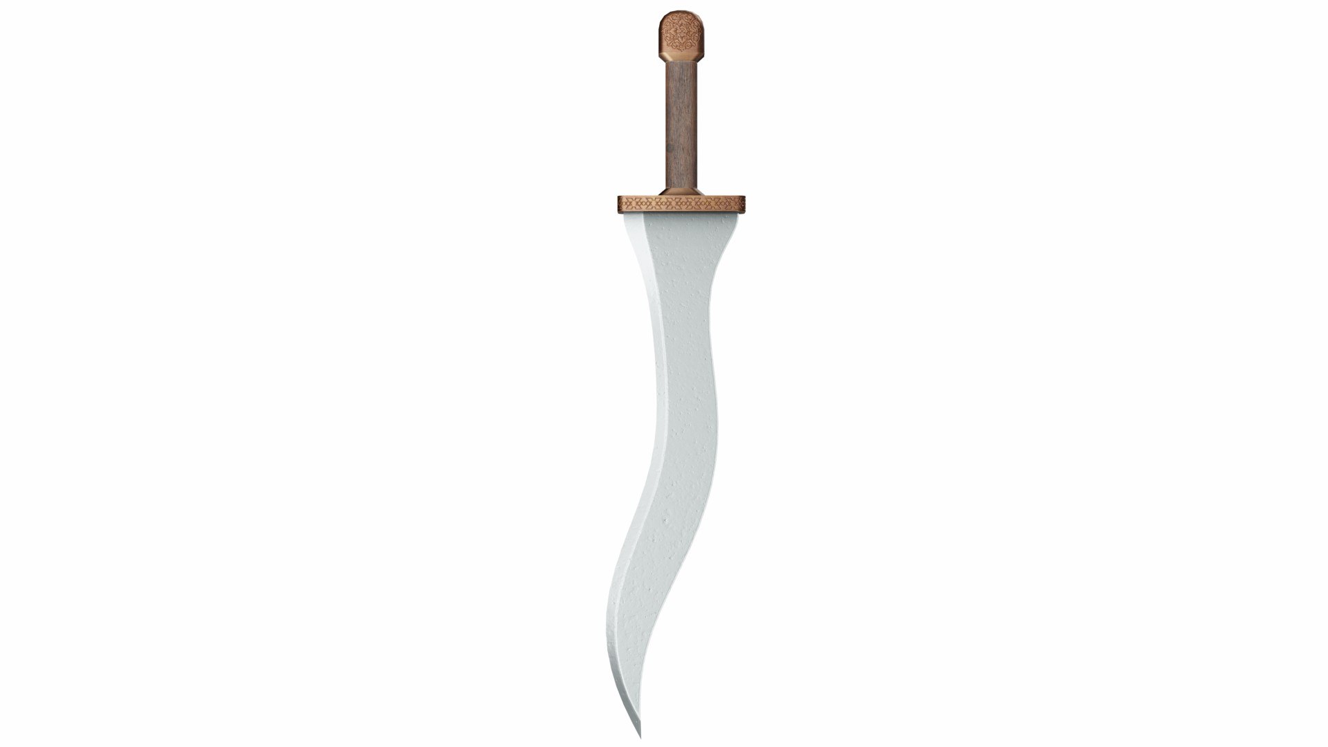 Curved Sword 2 3D Model - TurboSquid 2048902