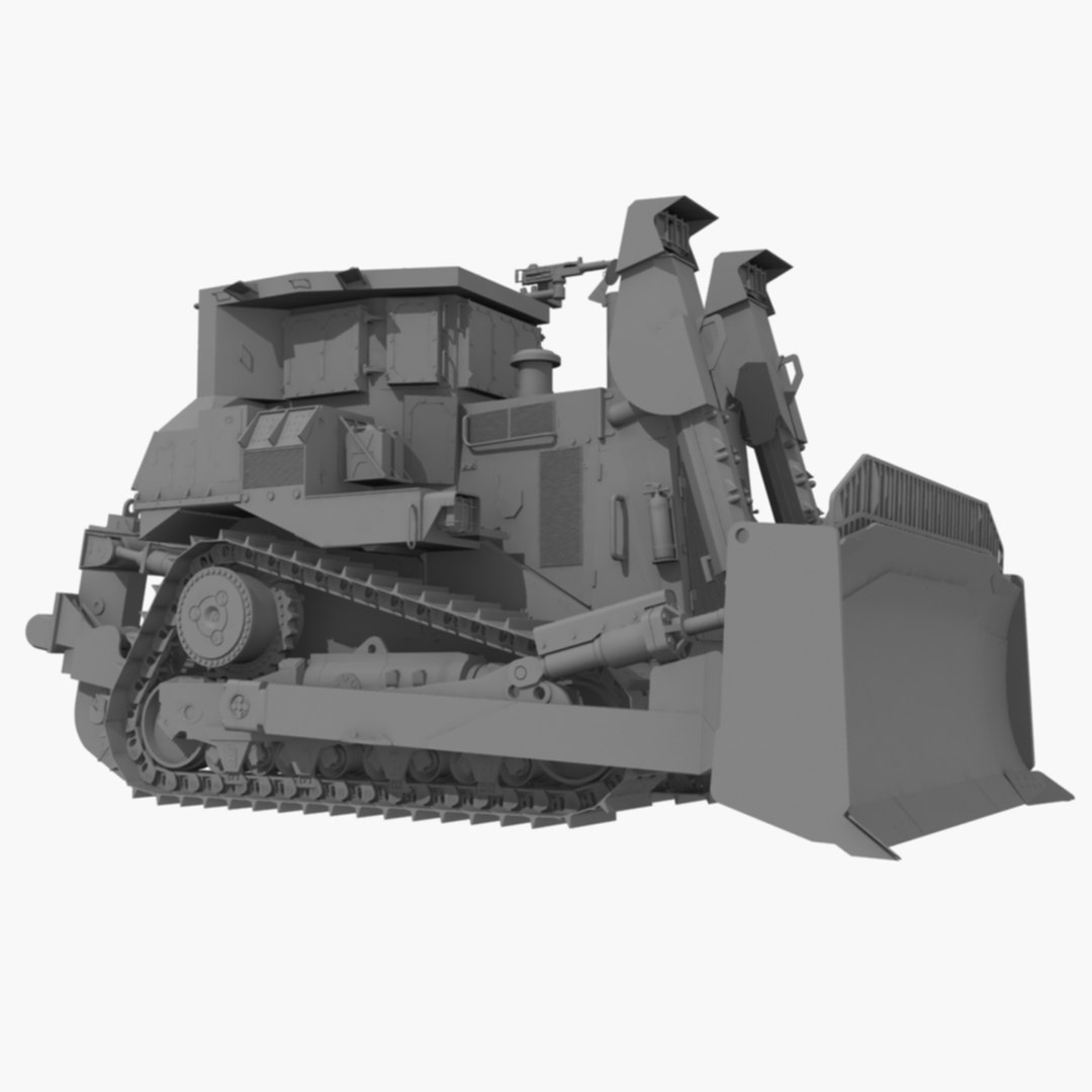 3D D9R Military Bulldozer model - TurboSquid 1759233