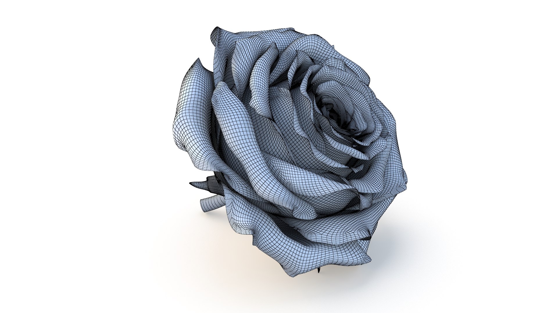 Realistic Rose 3D Model - High-Quality 4K PBR Asset 3D Model ...
