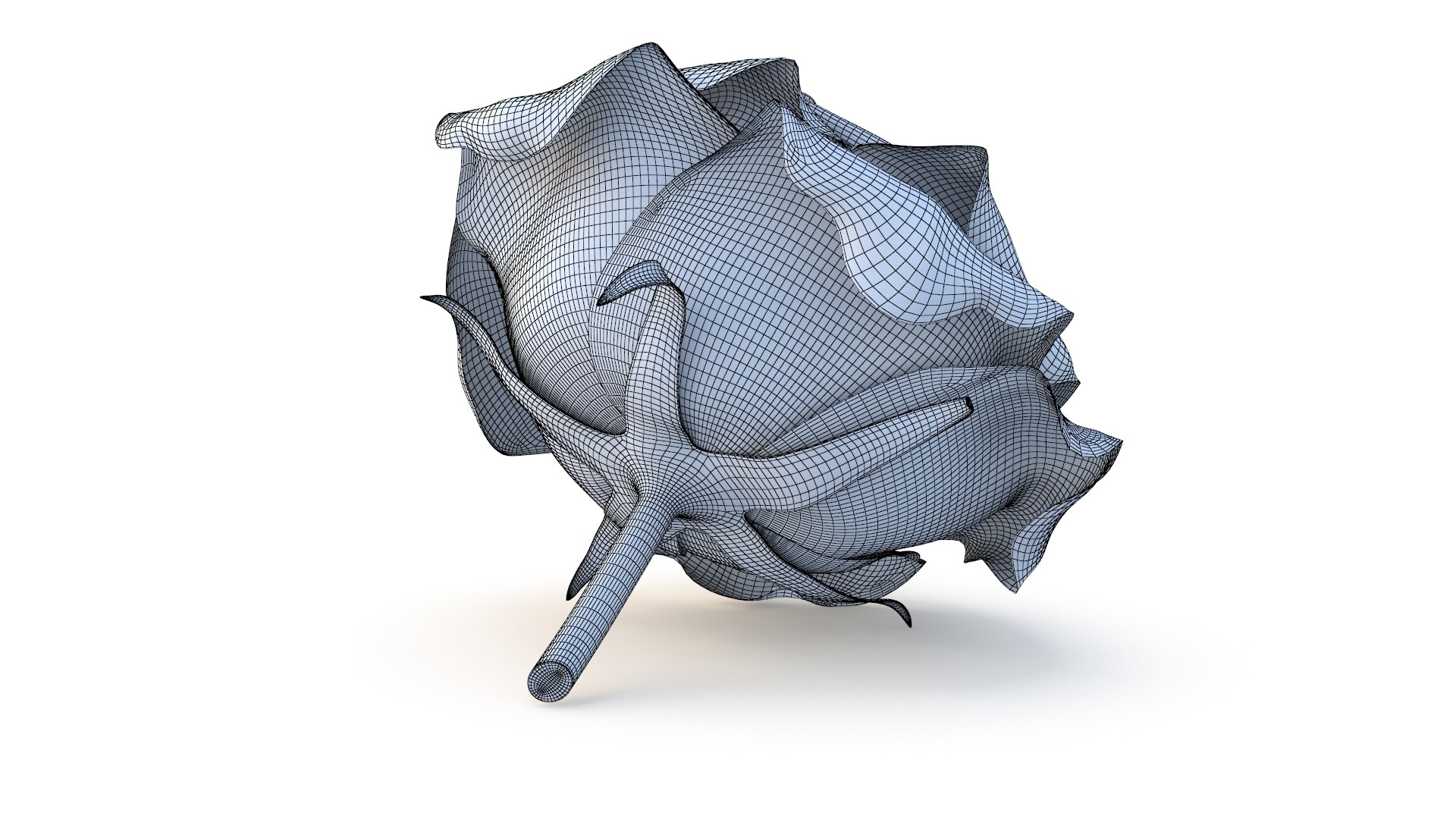 Realistic Rose 3D Model - High-Quality 4K PBR Asset 3D Model ...