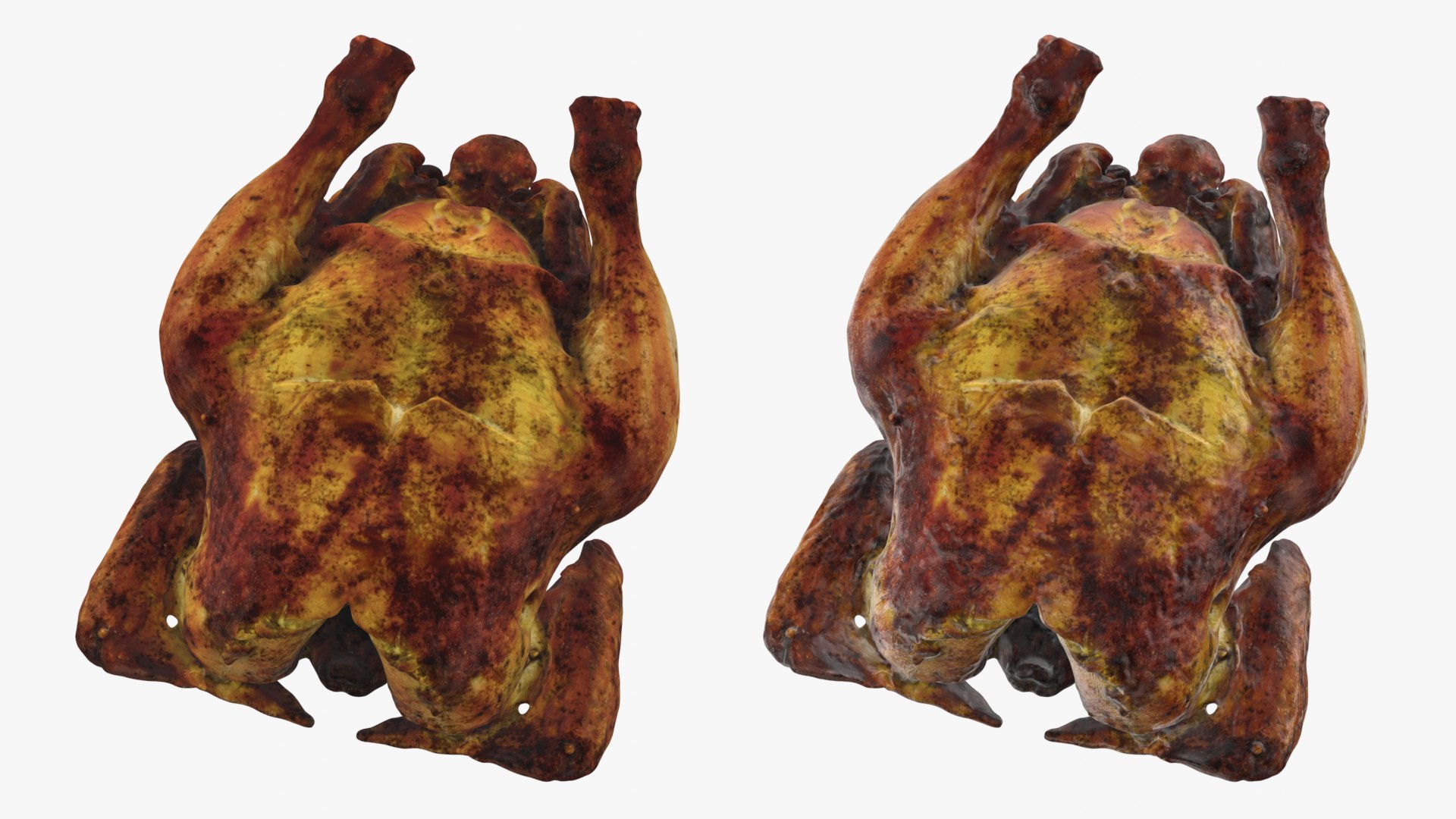 Roasted Chicken Collection 3D - TurboSquid 2410421