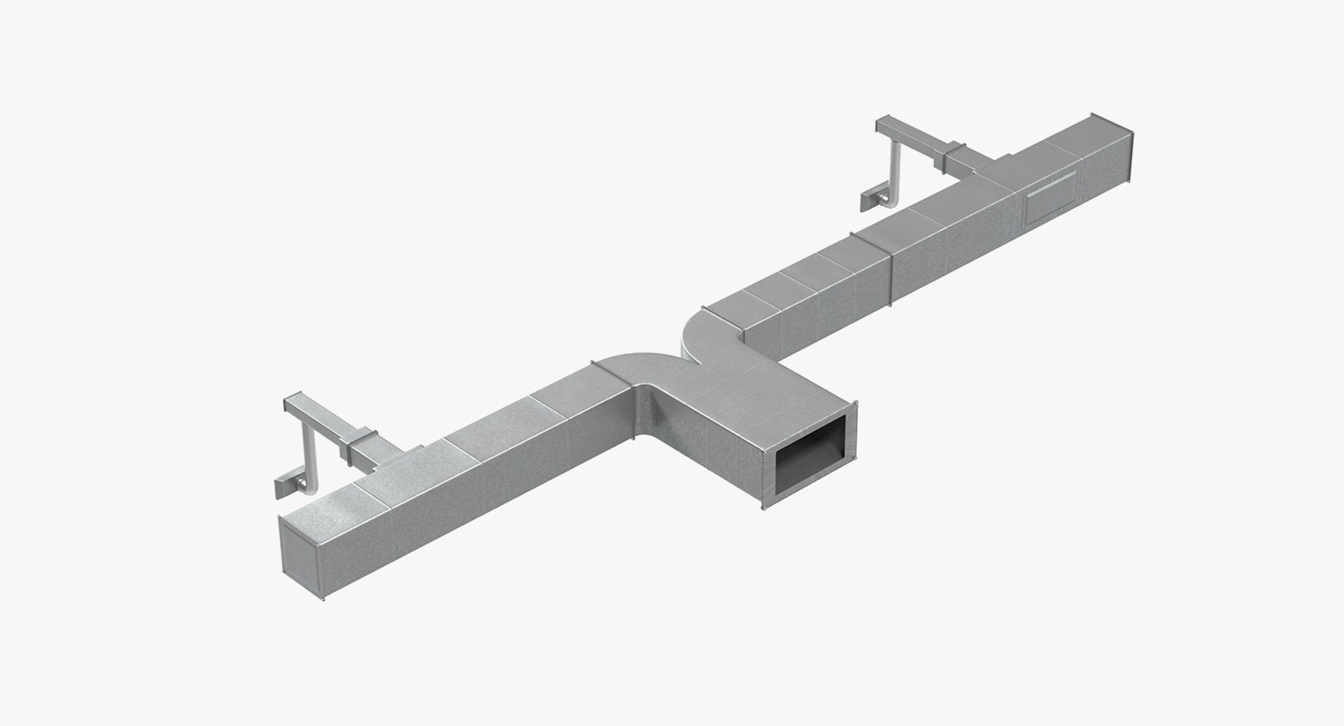 3D Air Conditioning Ductings Model - TurboSquid 1690750