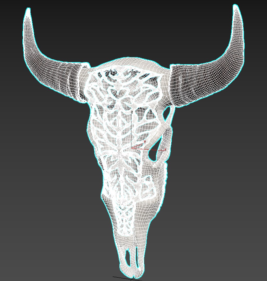 Bull Skull 3D - TurboSquid 1581787