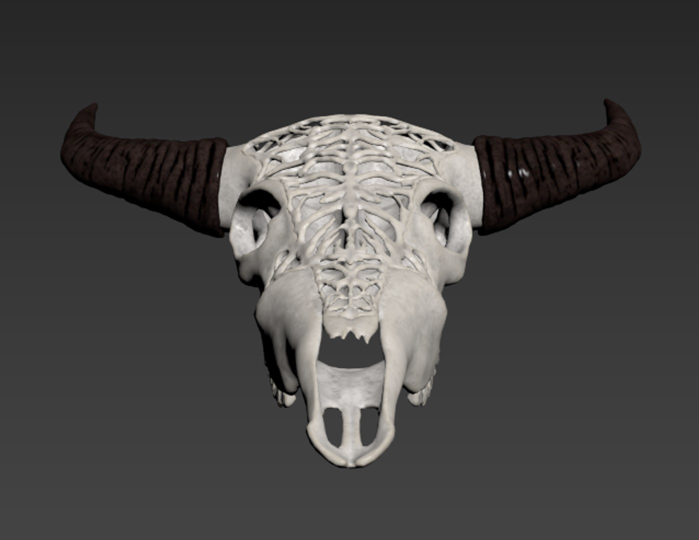 Bull Skull 3D - TurboSquid 1581787