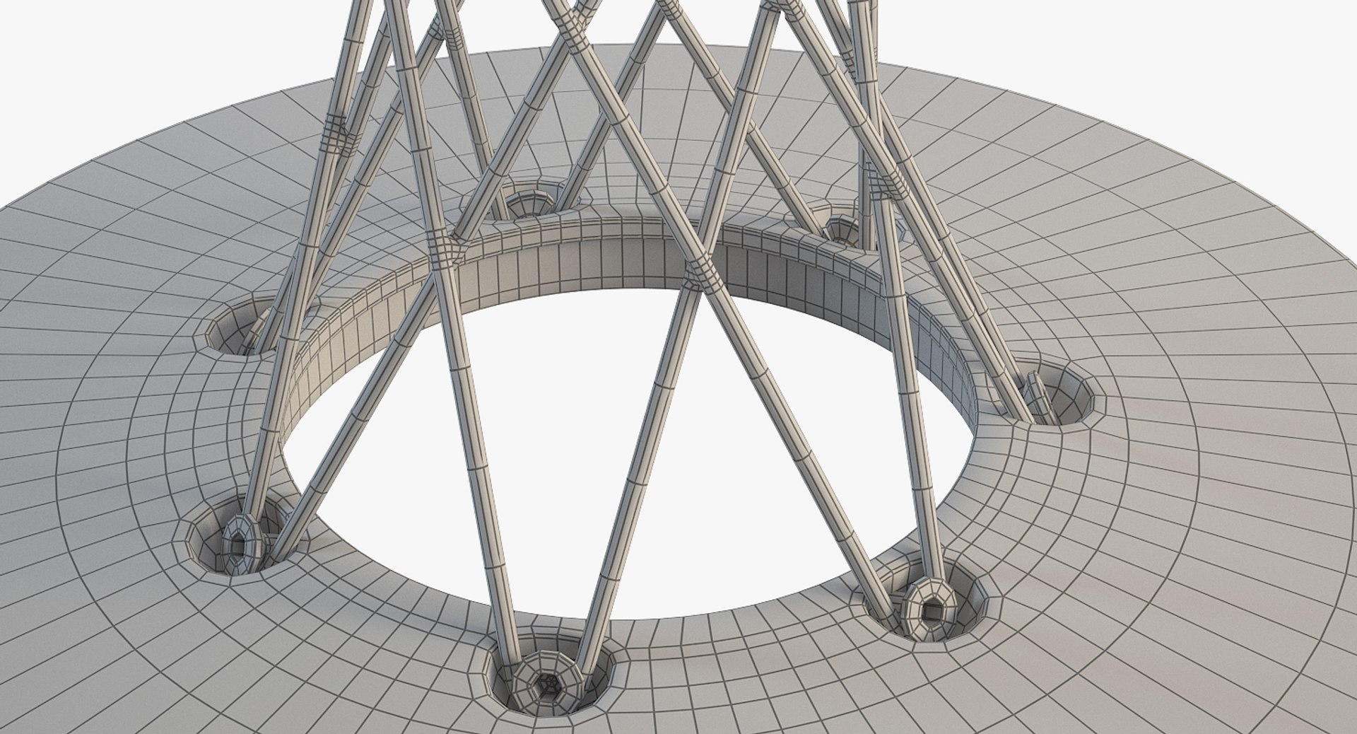 3D Vitra Dining Table Model - TurboSquid 1382111
