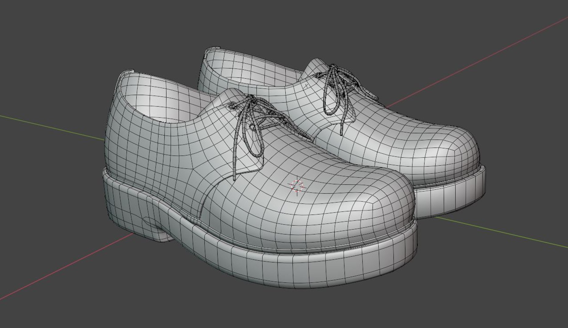 3D Model Shoes Leather - TurboSquid 1678953