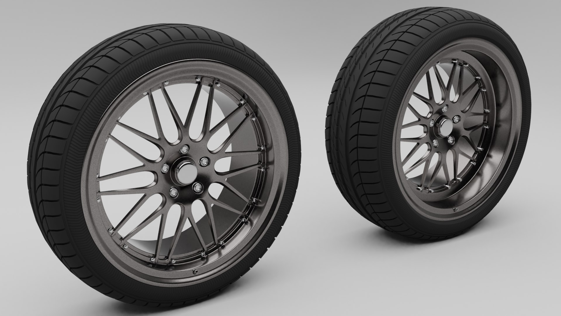 3D Car wheels model - TurboSquid 1753310