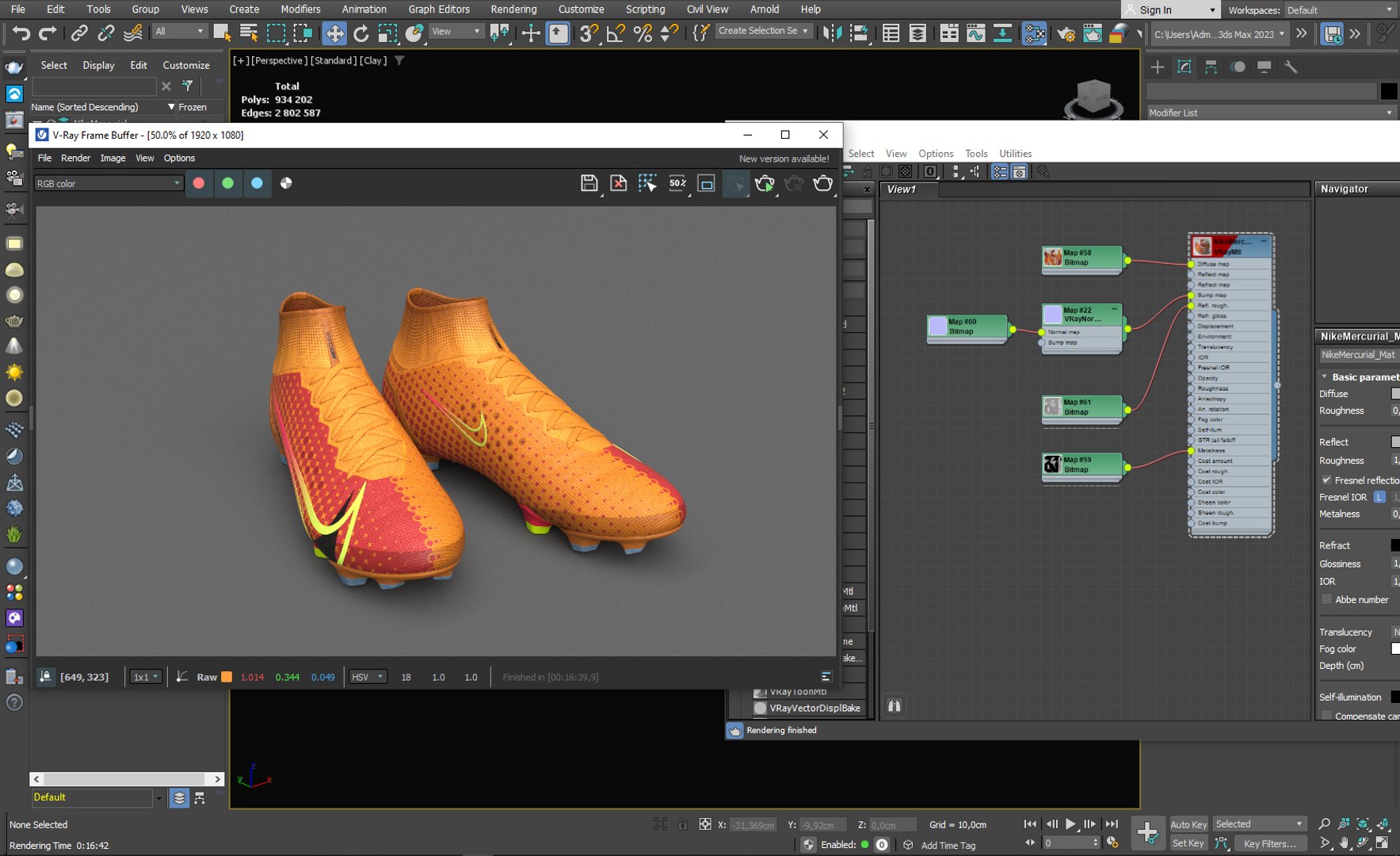 3D Nike Mercurial 2 - TurboSquid 1941931