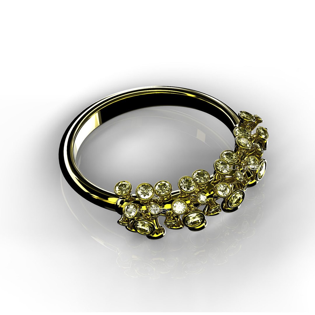 Coral Ring-hb 3D Model - TurboSquid 1415497