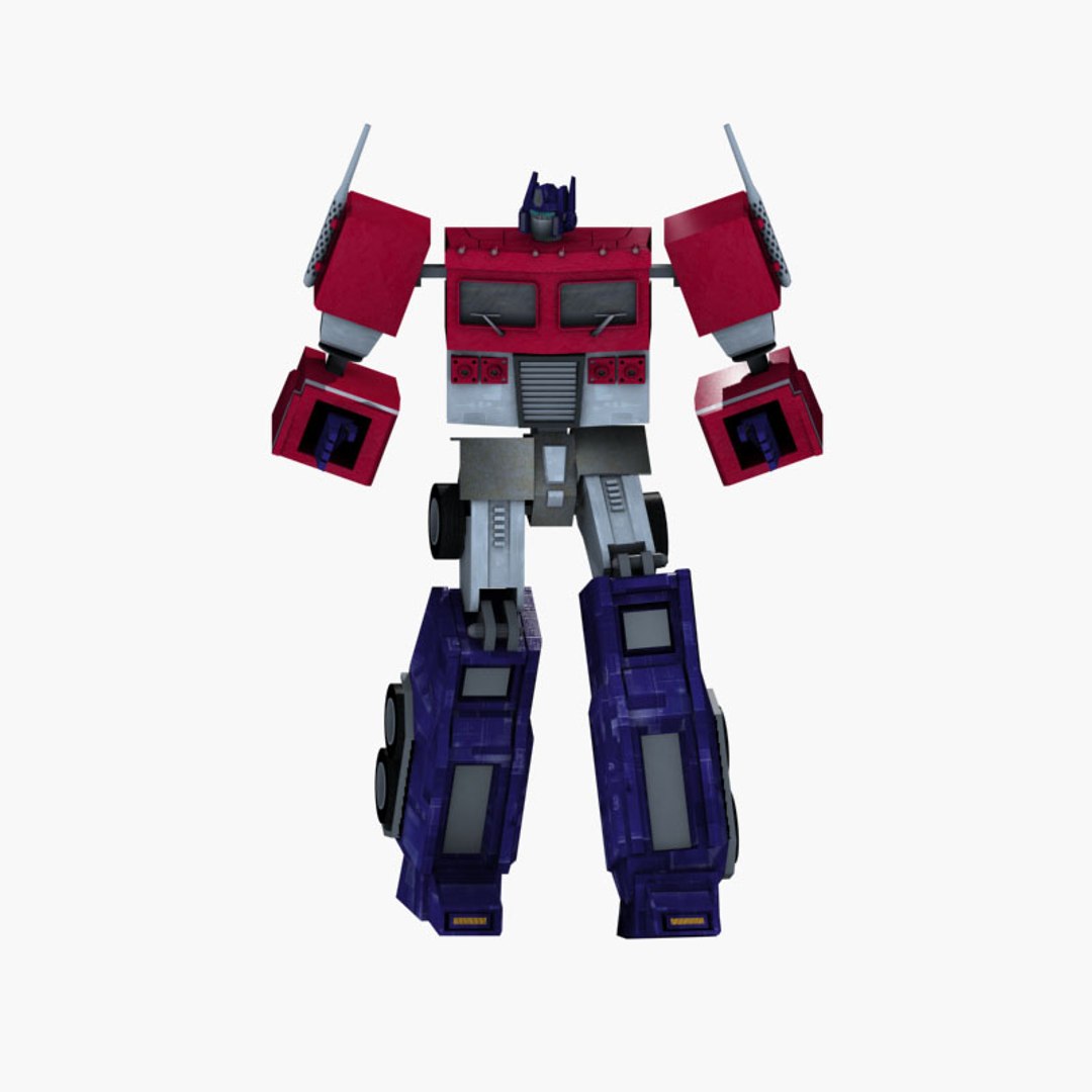3ds Max Autobot Transformer Optimus Prime