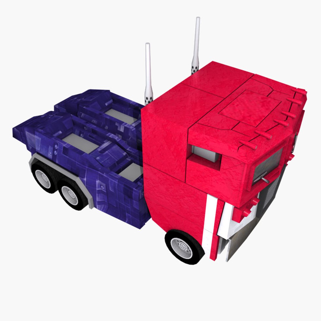 3ds Max Autobot Transformer Optimus Prime