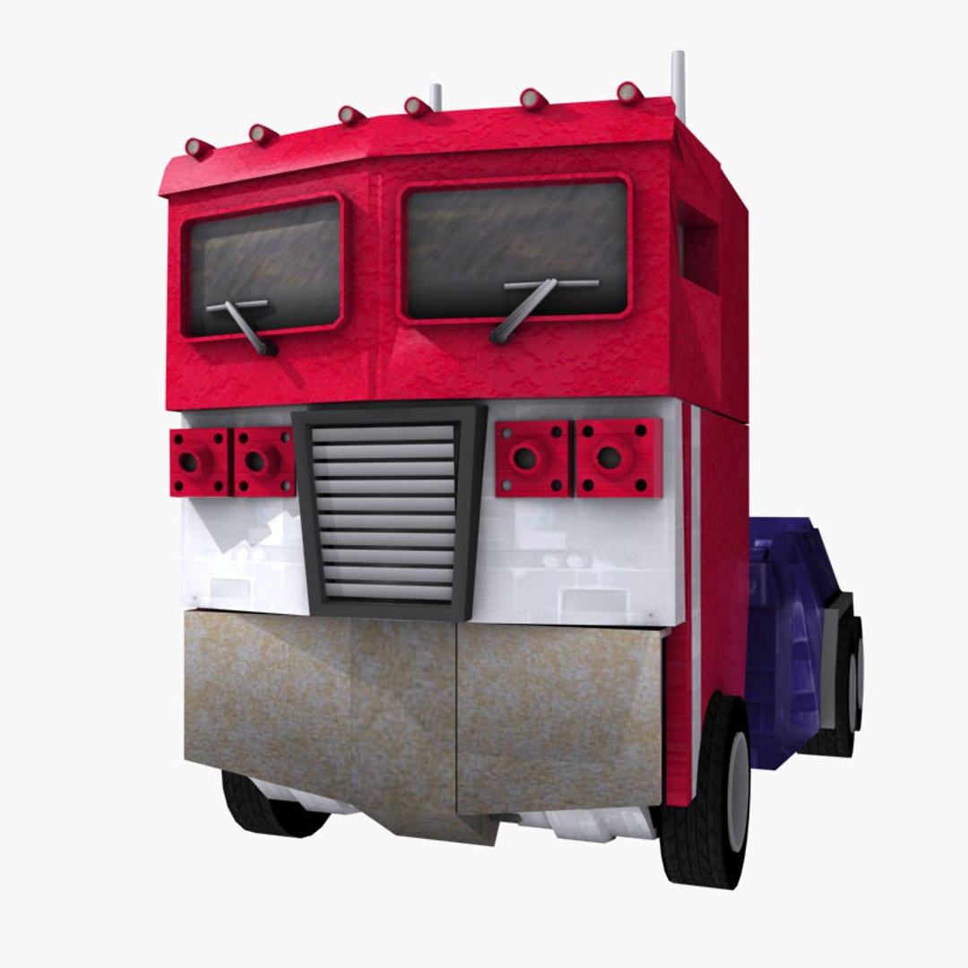 3ds Max Autobot Transformer Optimus Prime