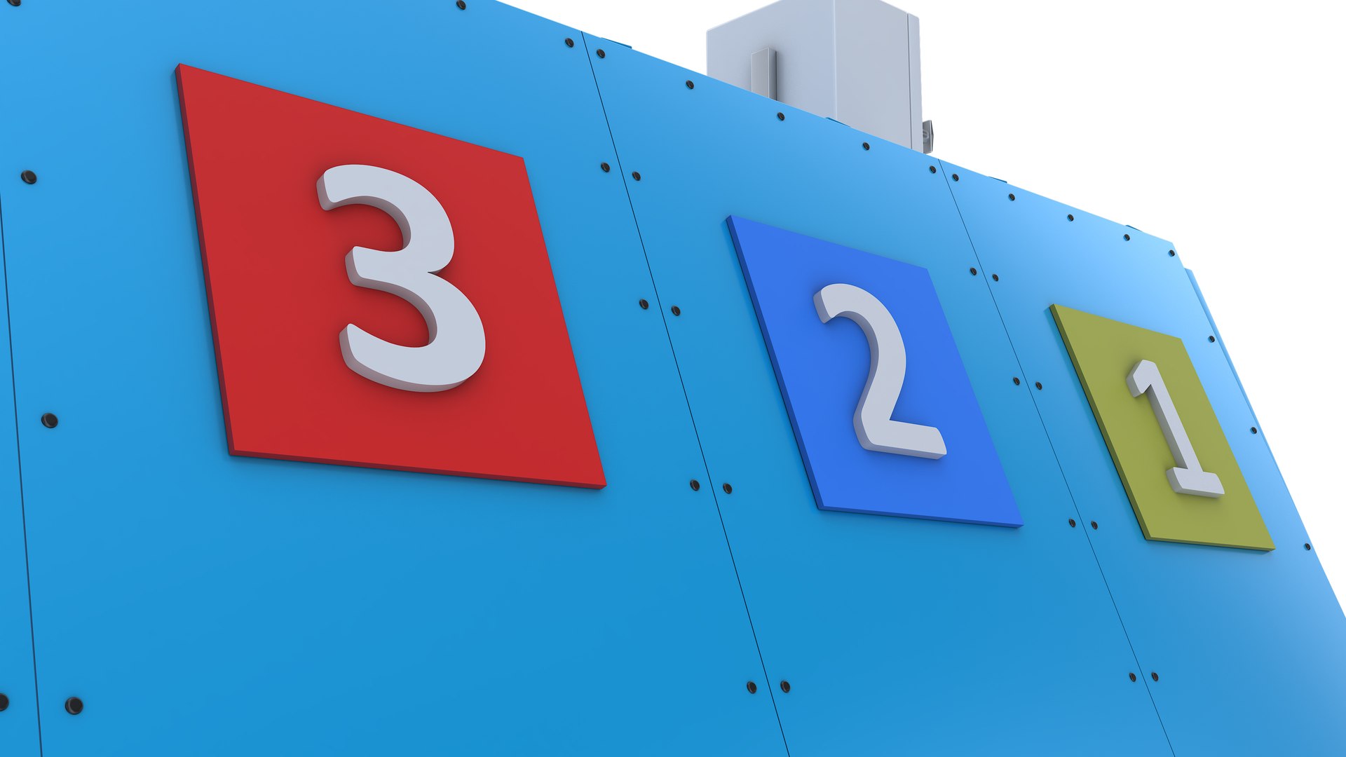 Greyhound Racing Starting Boxes 3D Model - TurboSquid 2221596