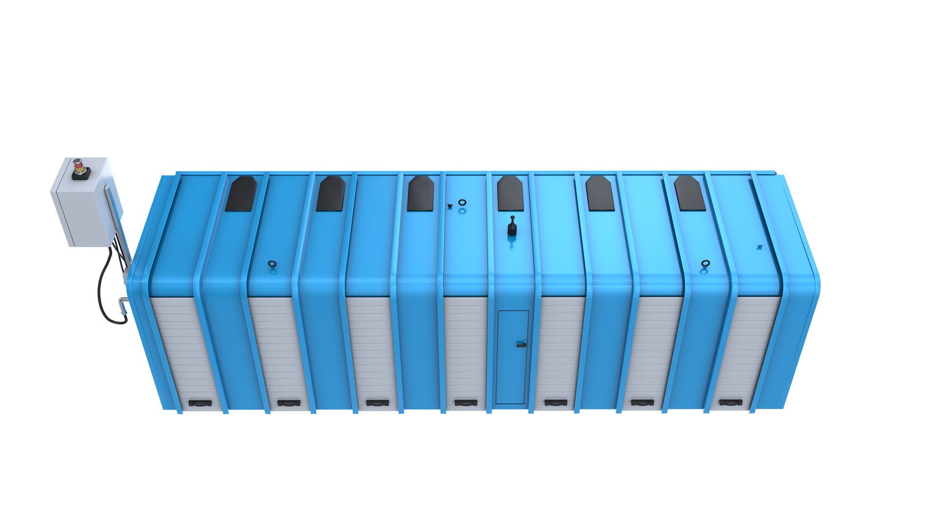 Greyhound Racing Starting Boxes 3D Model - TurboSquid 2221596