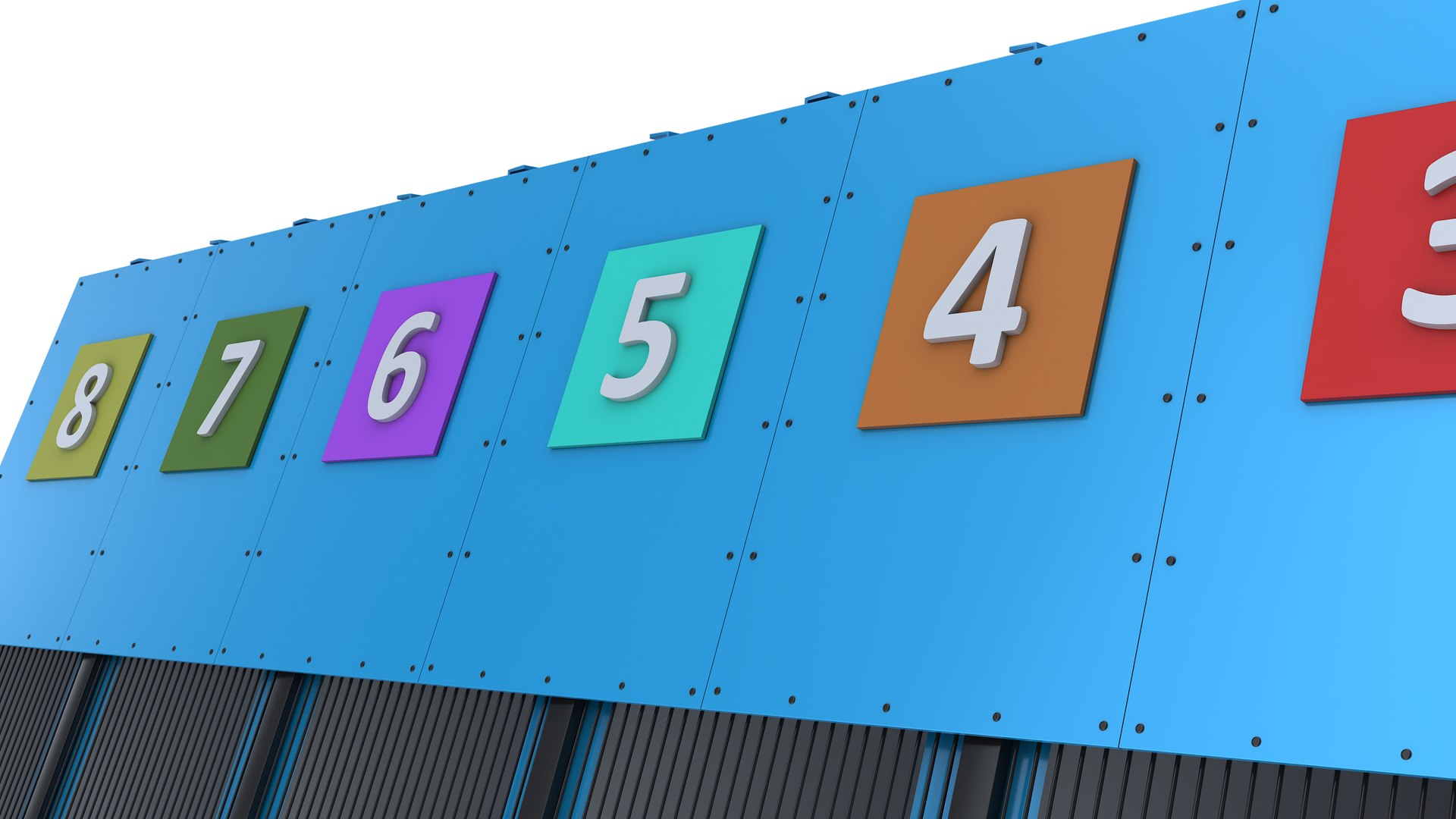 Greyhound Racing Starting Boxes 3D Model - TurboSquid 2221596