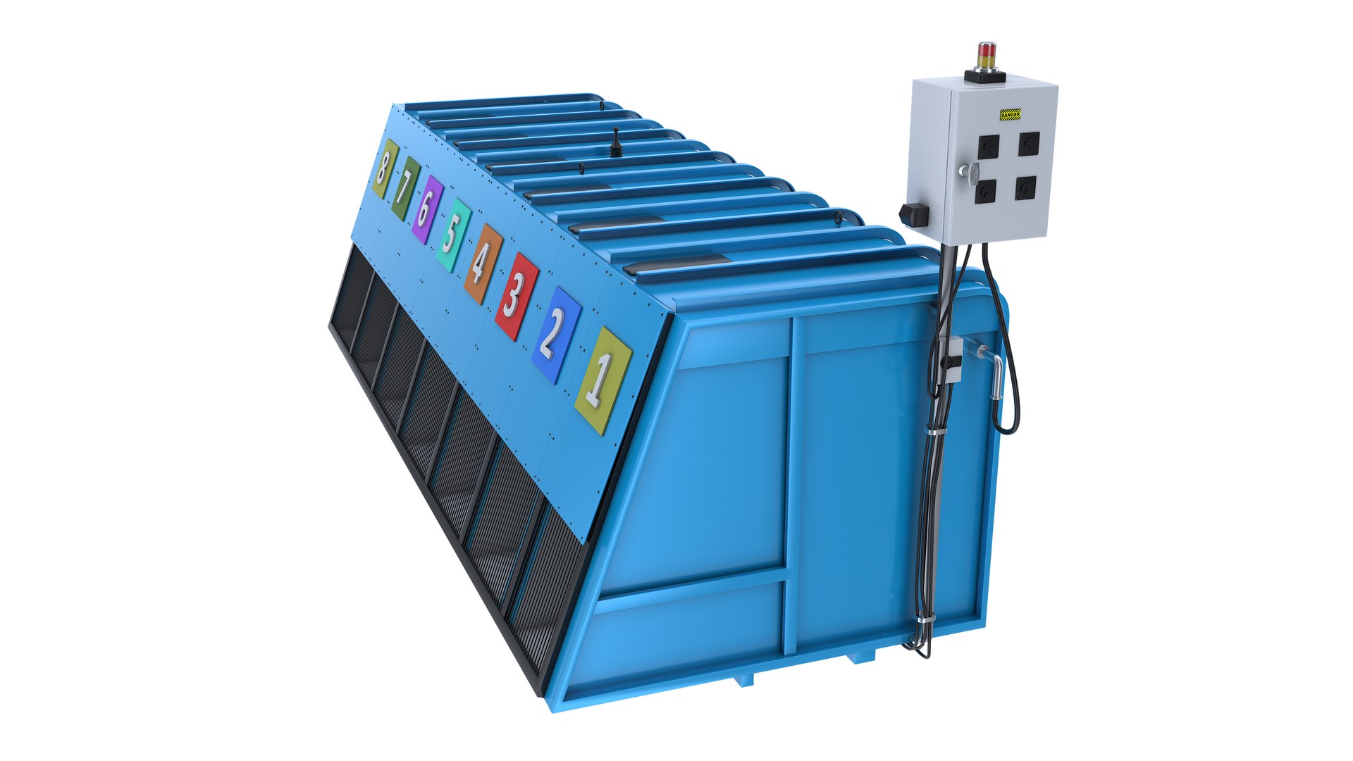 Greyhound Racing Starting Boxes 3D Model - TurboSquid 2221596