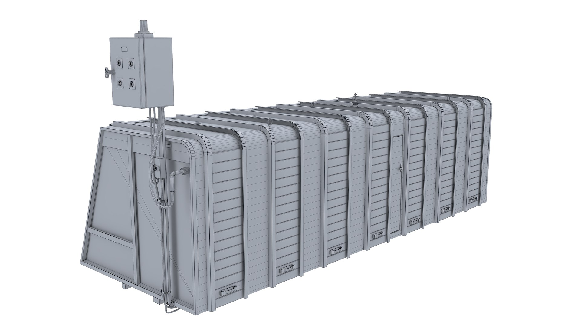 Greyhound Racing Starting Boxes 3D Model - TurboSquid 2221596