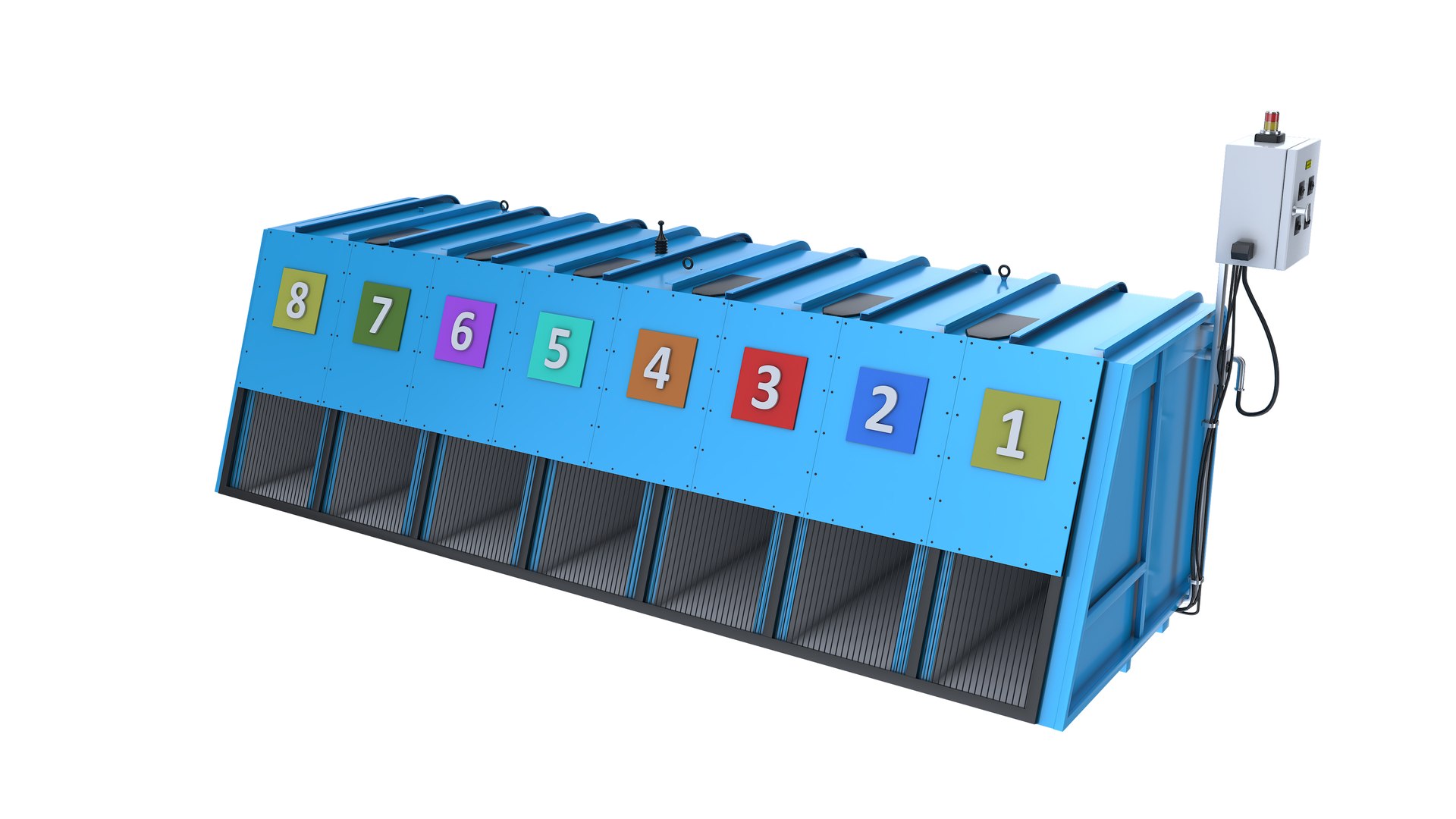 Greyhound Racing Starting Boxes 3D Model - TurboSquid 2221596