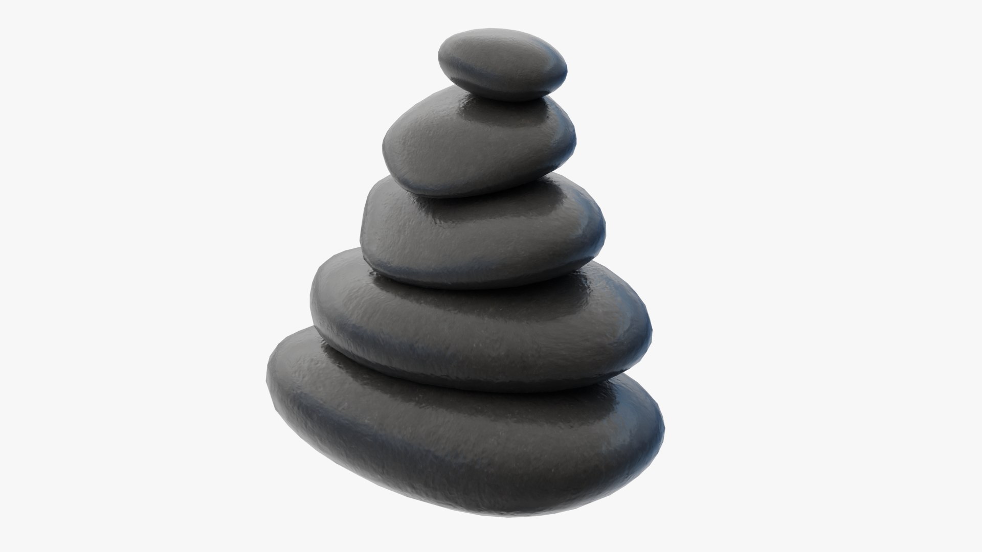 Massage Stones 3D Model - TurboSquid 1736139