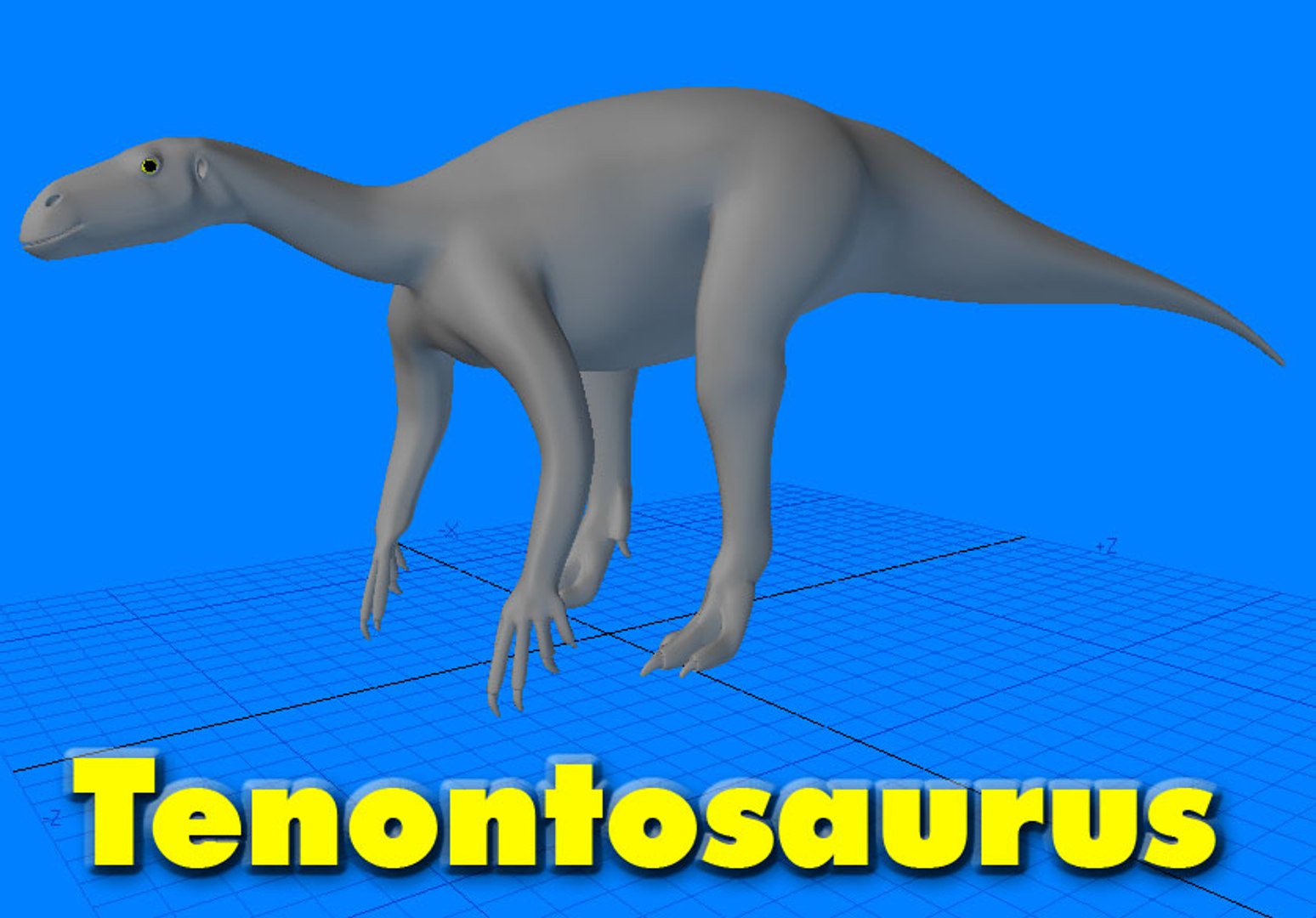 tenontosaurus 3ds