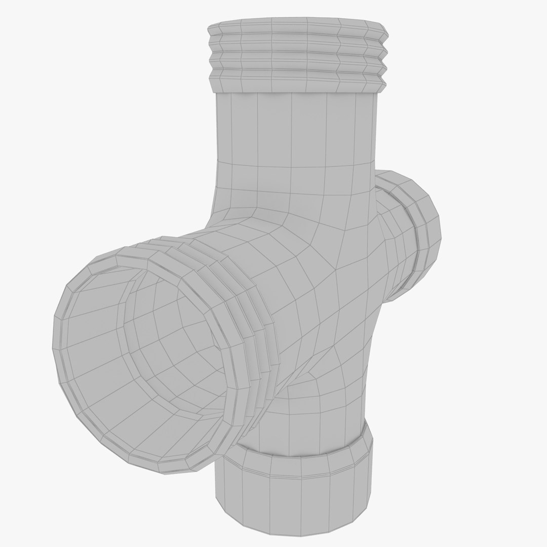 3D pipe shape t l - TurboSquid 1388293