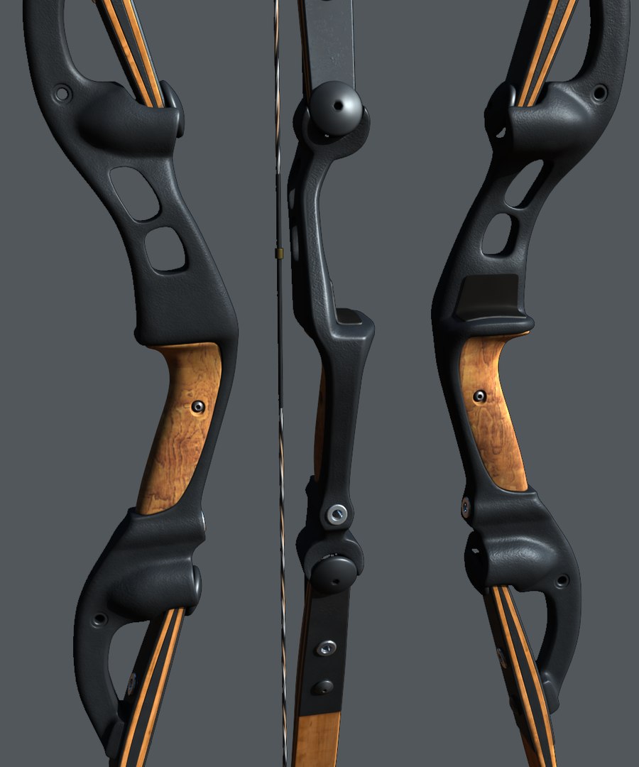 3d model bow arrow