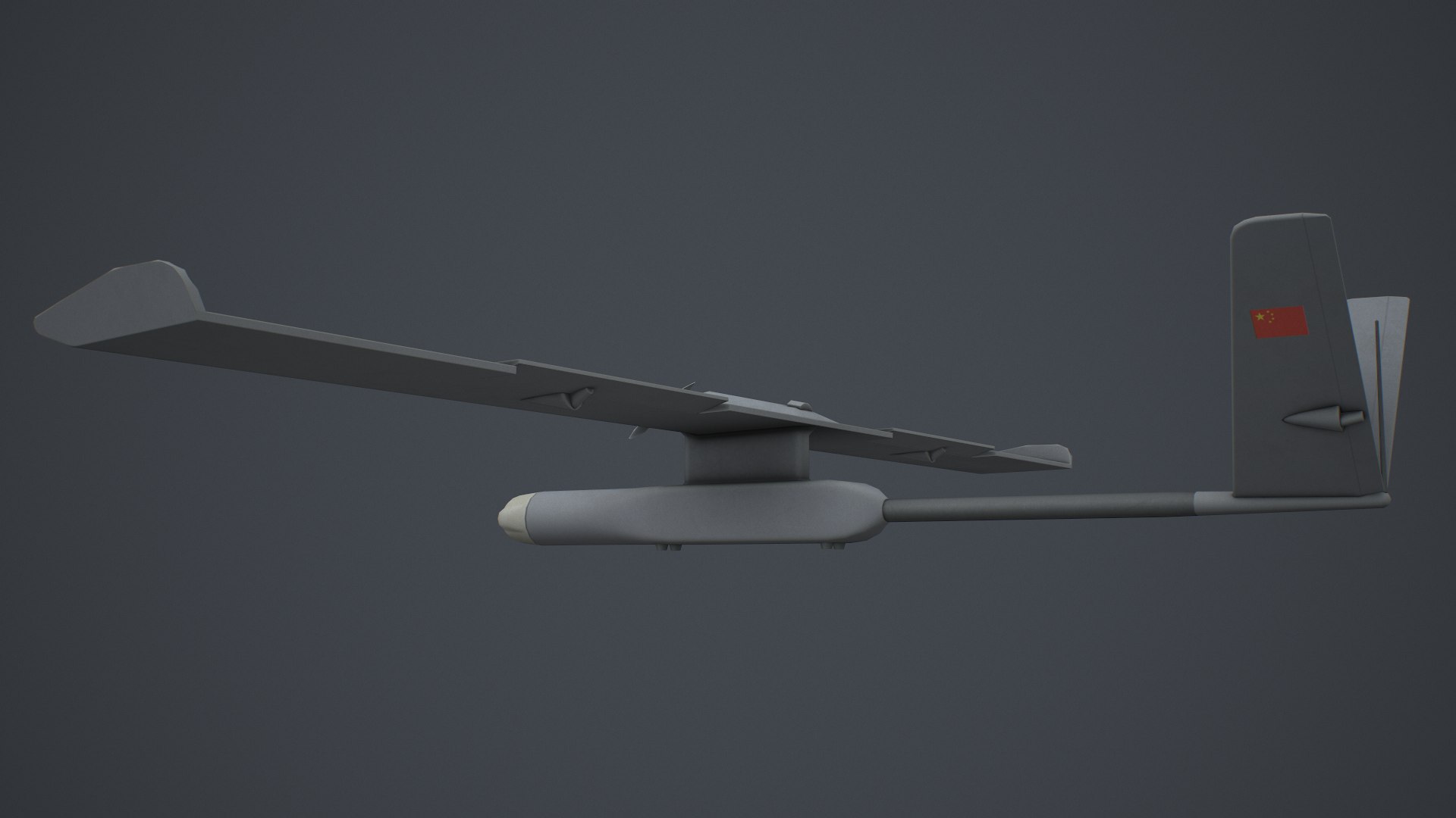 CH-802 PLA UAV 3D model - TurboSquid 1740734