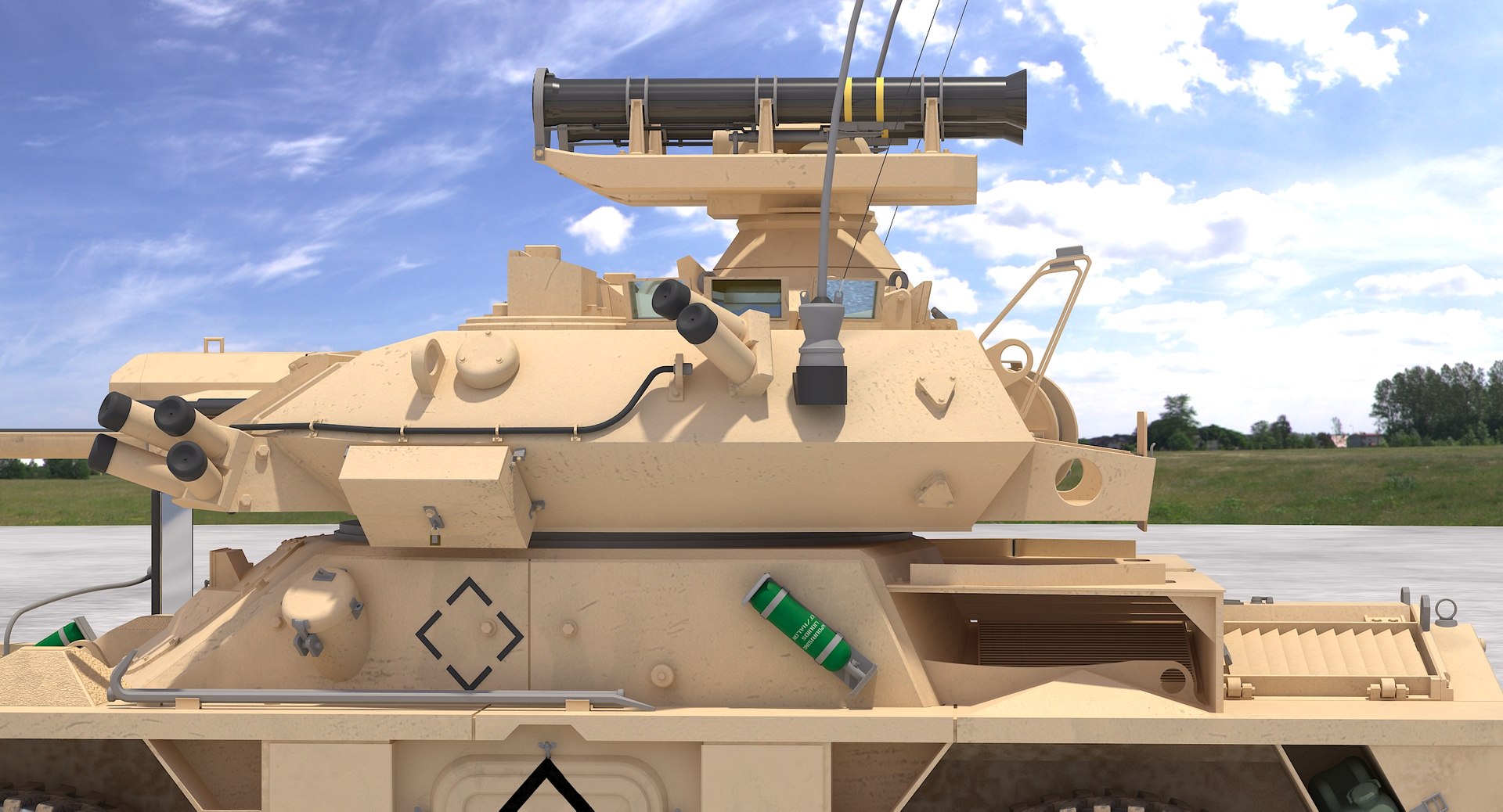 fv721 fox desert 3d max
