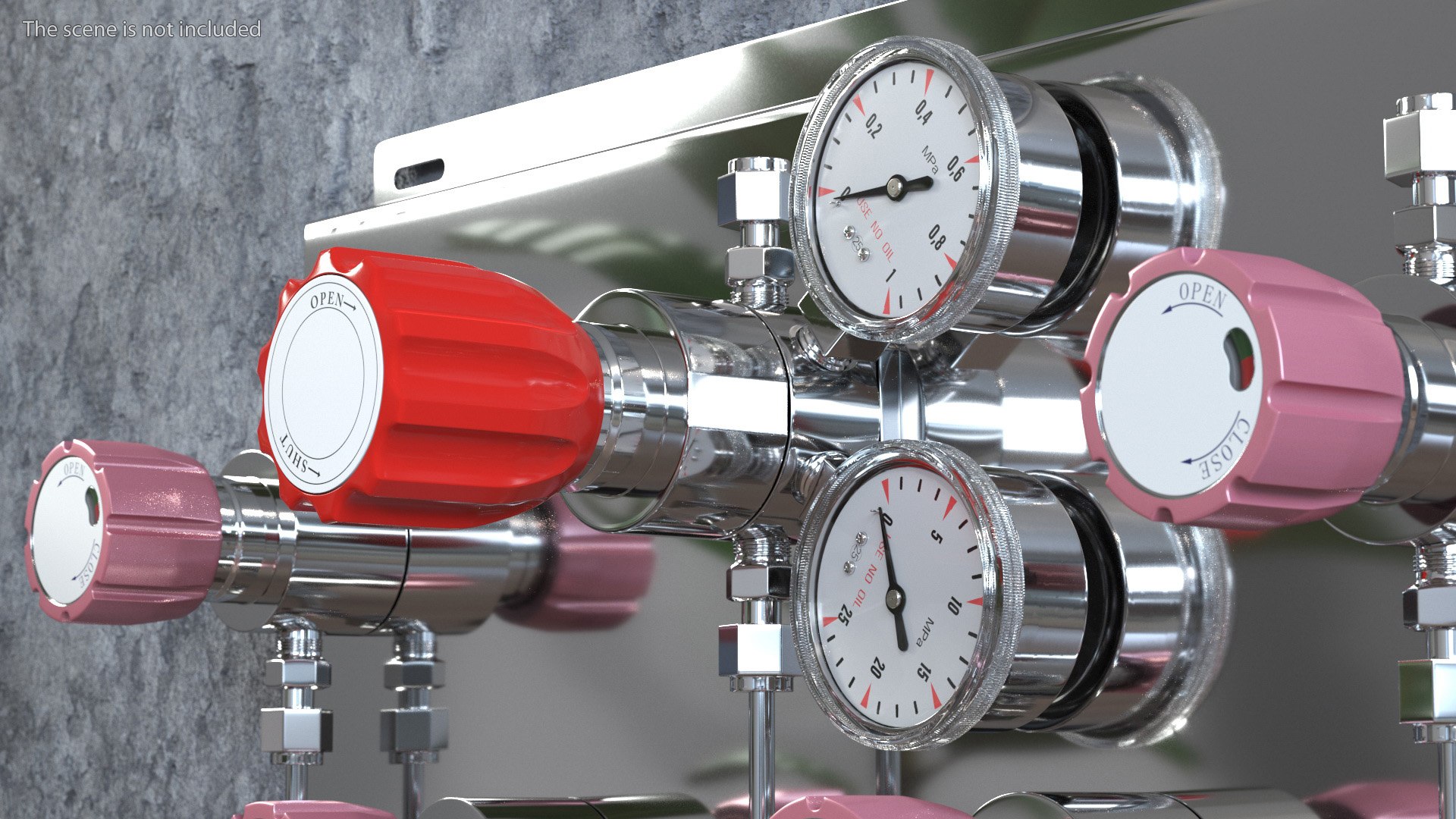 3D Pressure Gauges Collection - TurboSquid 1962867