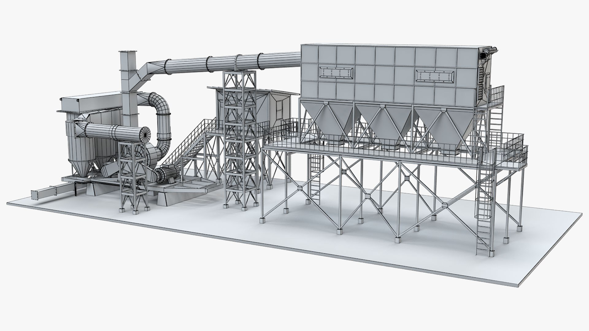 3D Dust Collector Model - TurboSquid 1511940