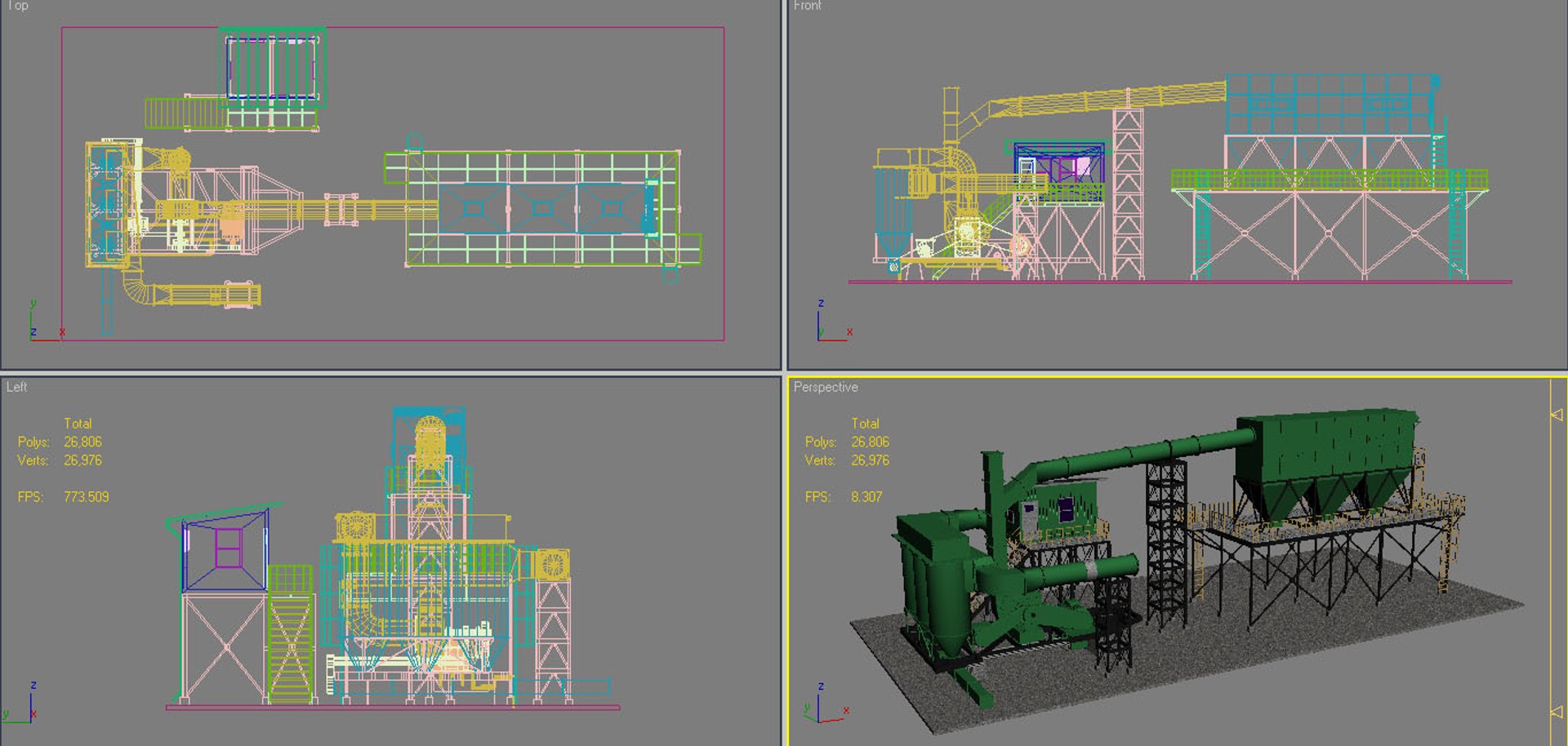 3D Dust Collector Model - TurboSquid 1511940
