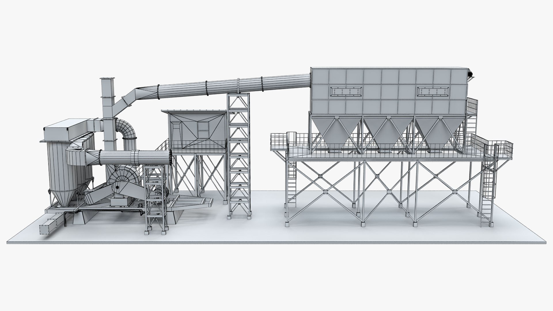 3D Dust Collector Model - TurboSquid 1511940
