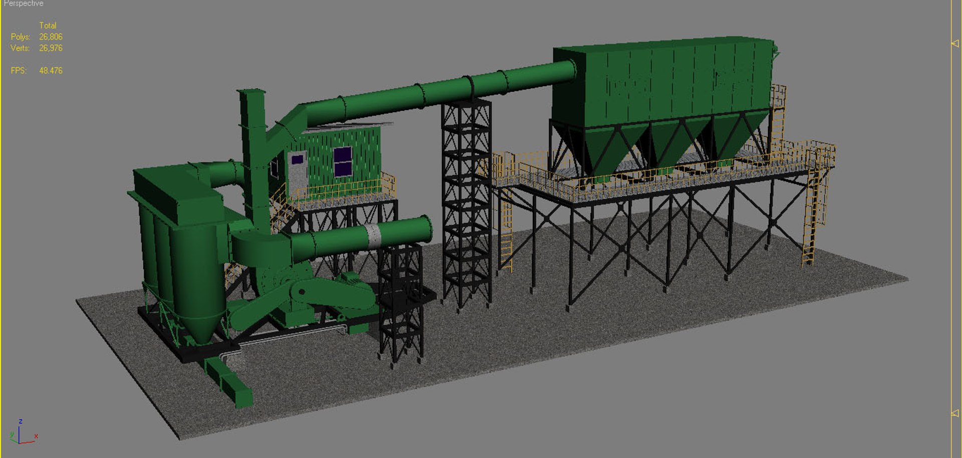 3D Dust Collector Model - TurboSquid 1511940