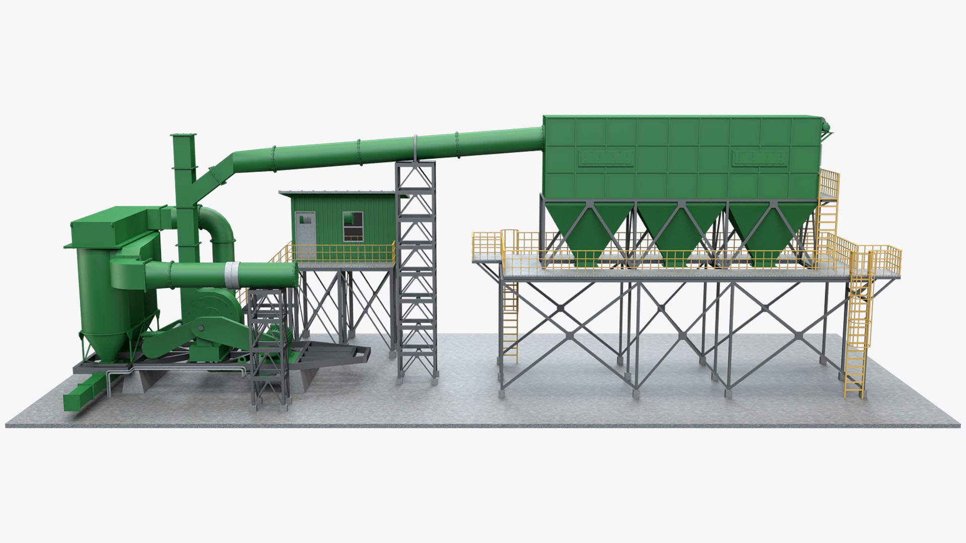 3D Dust Collector Model - TurboSquid 1511940