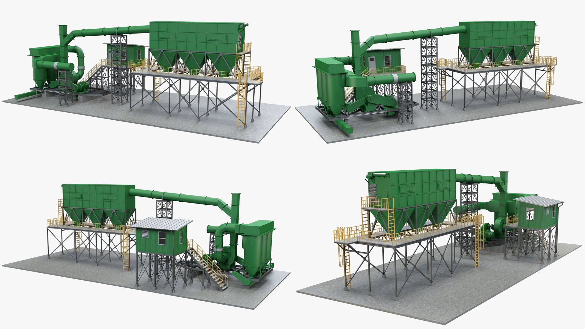3D Dust Collector Model - TurboSquid 1511940